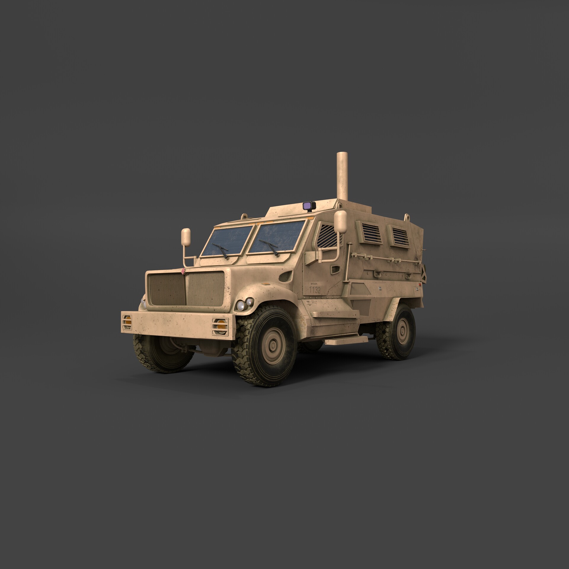ArtStation - Max Pro Army Vehicle
