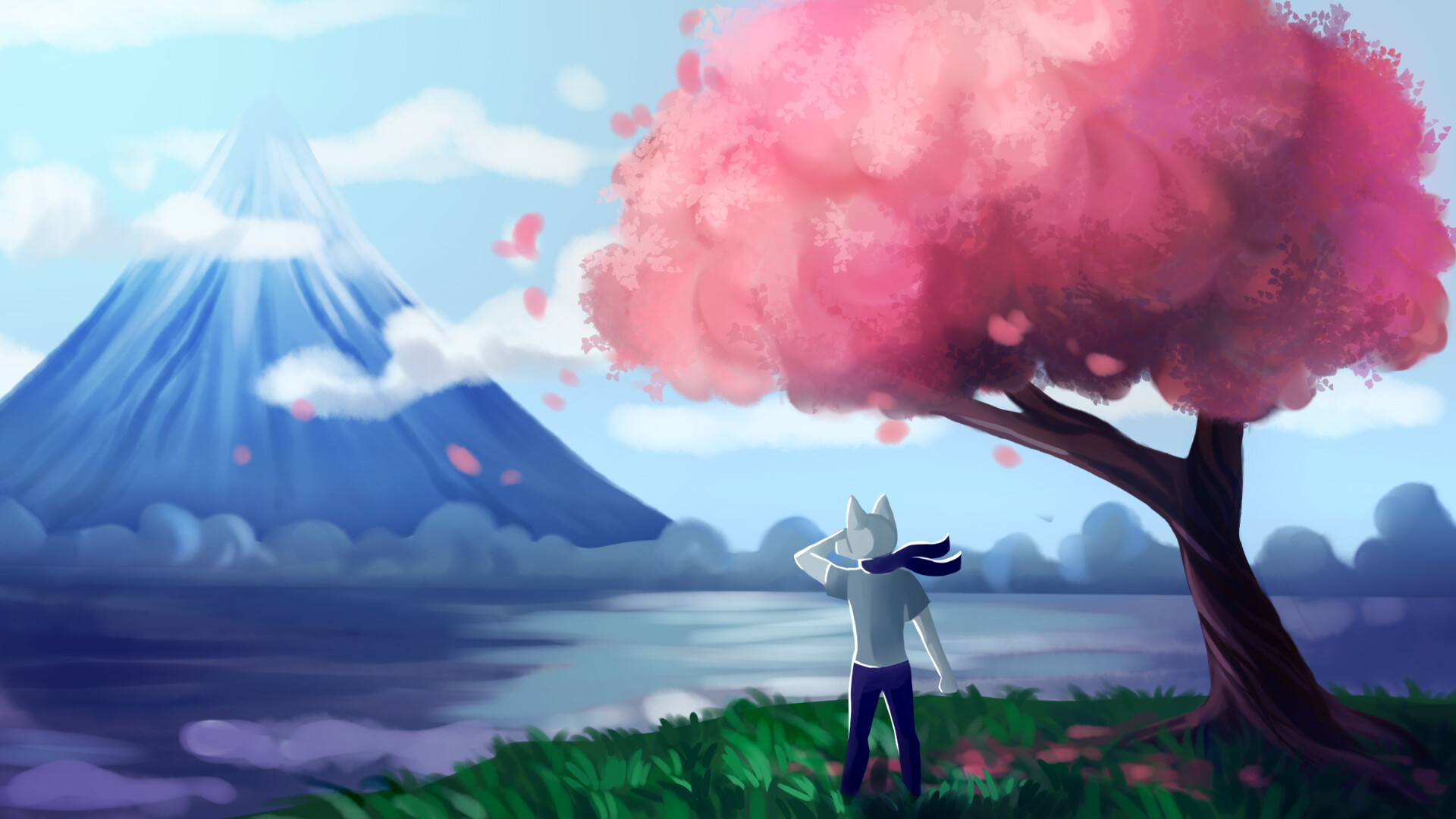 ArtStation - furry&sakura
