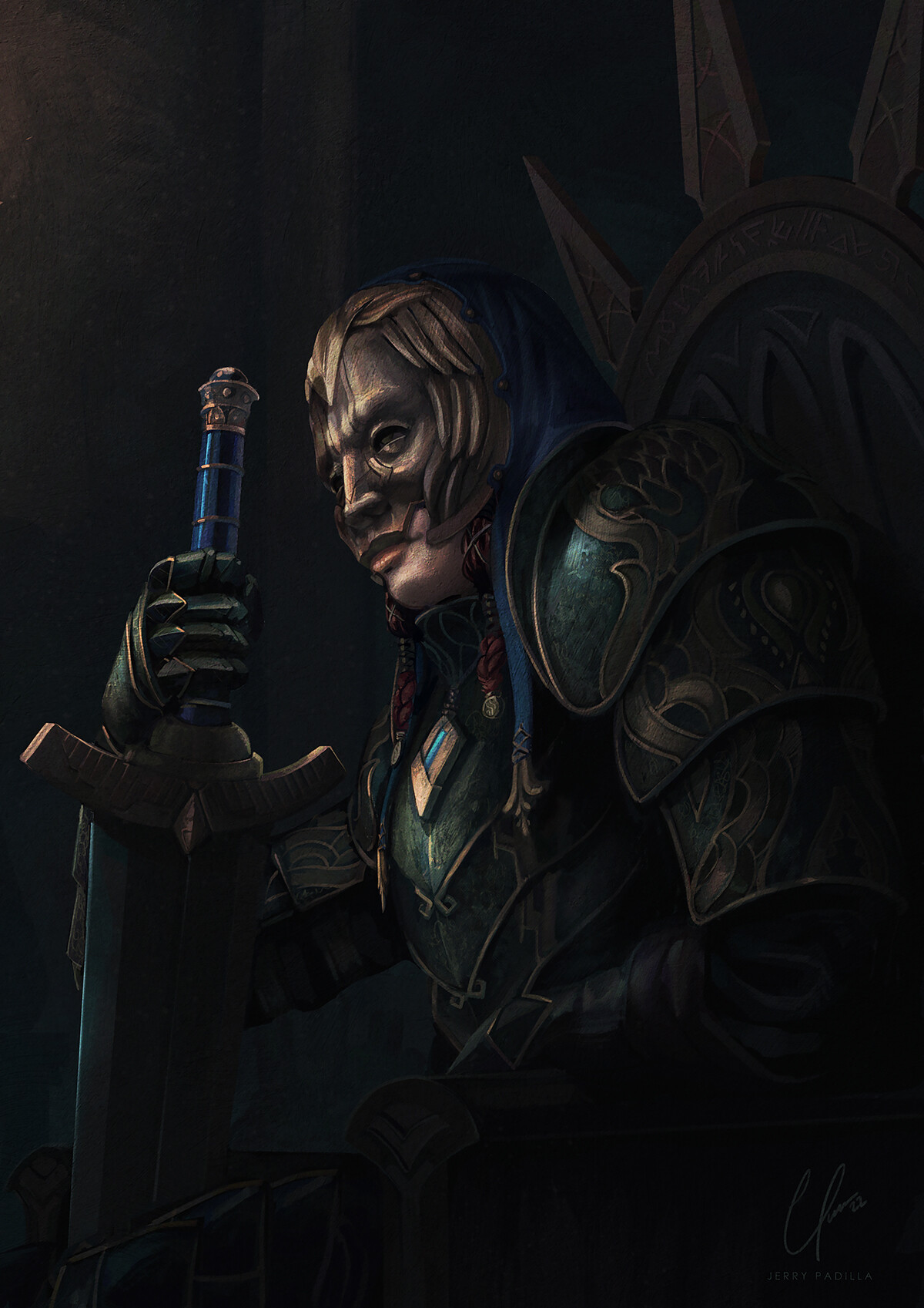 Knight by Jerry Padilla : r/ImaginaryArmor