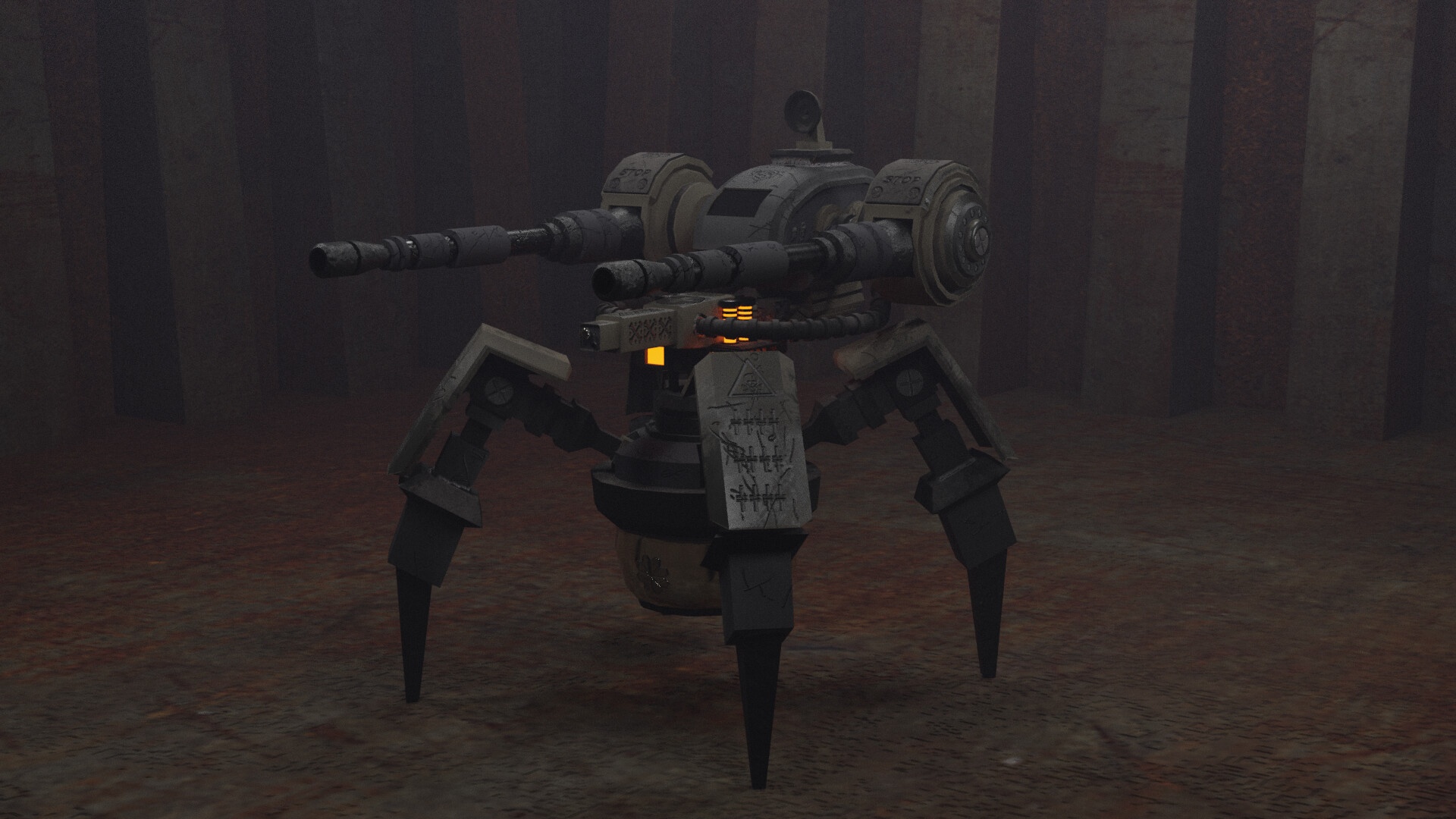 ArtStation - Combat Robot