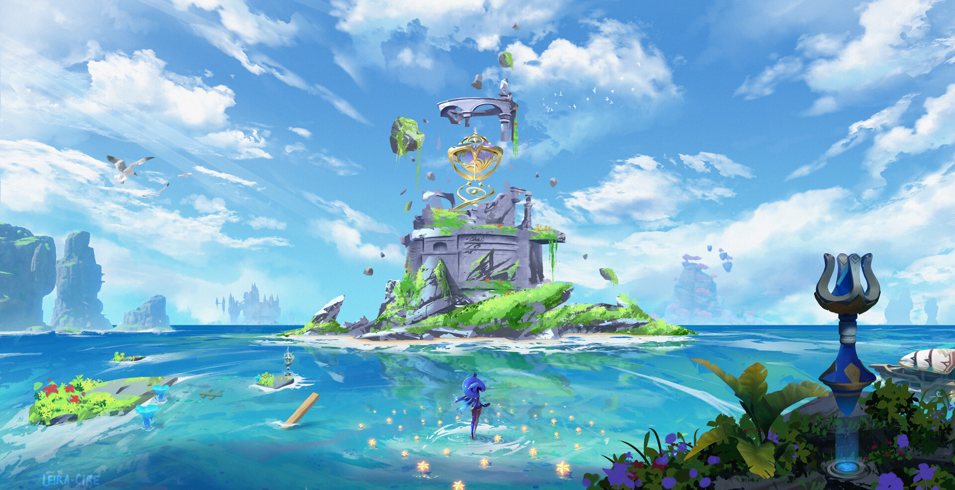 ArtStation - Golden Apple Archipelago