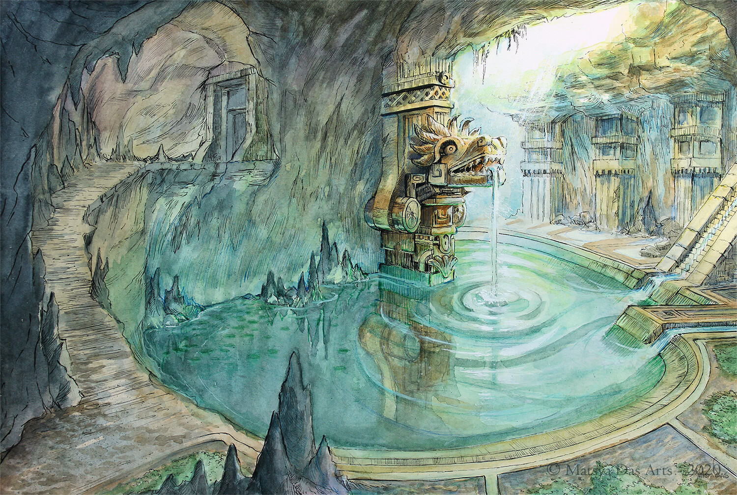 ArtStation - The Cenote