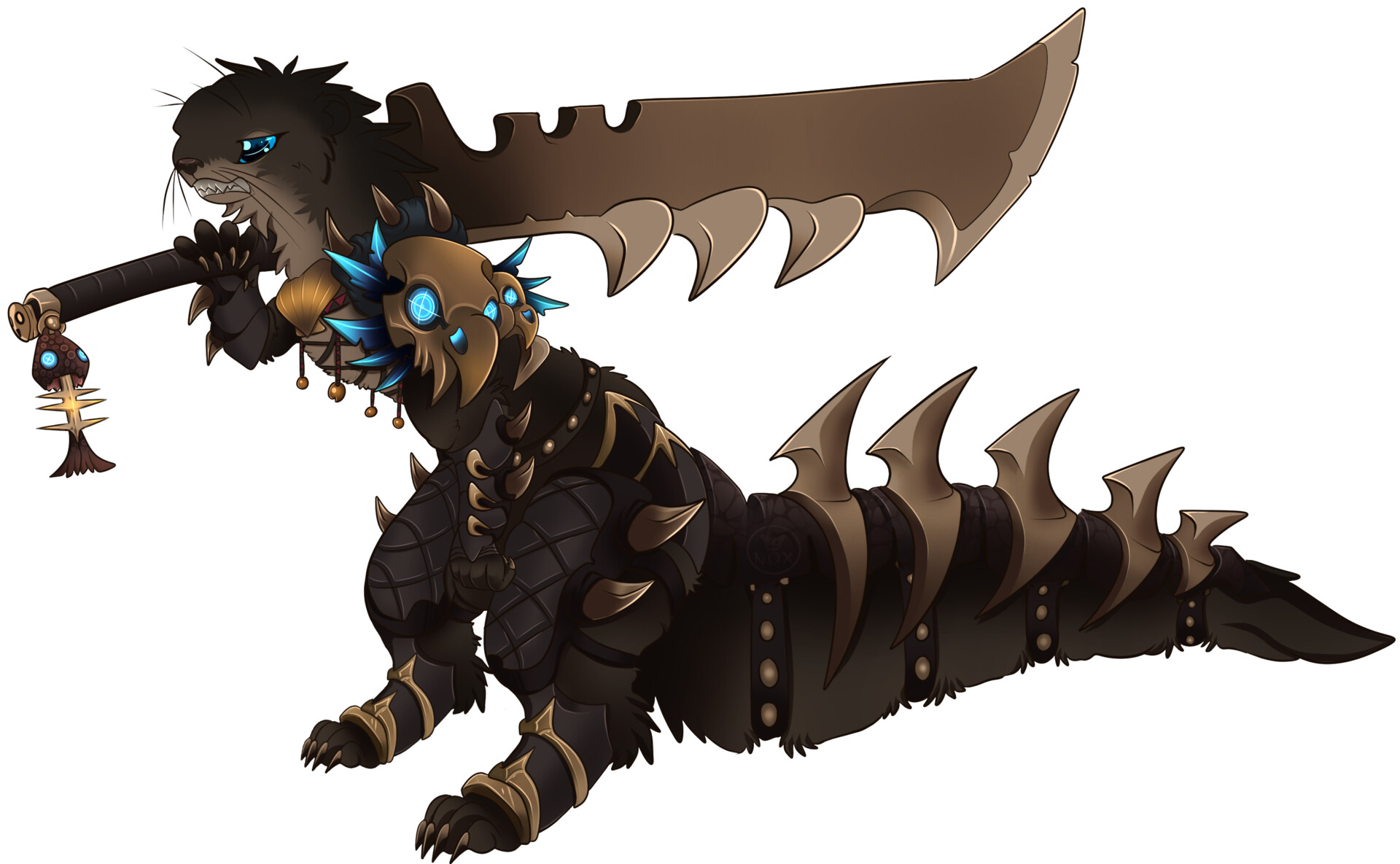 ArtStation - -Otter Mercenary-