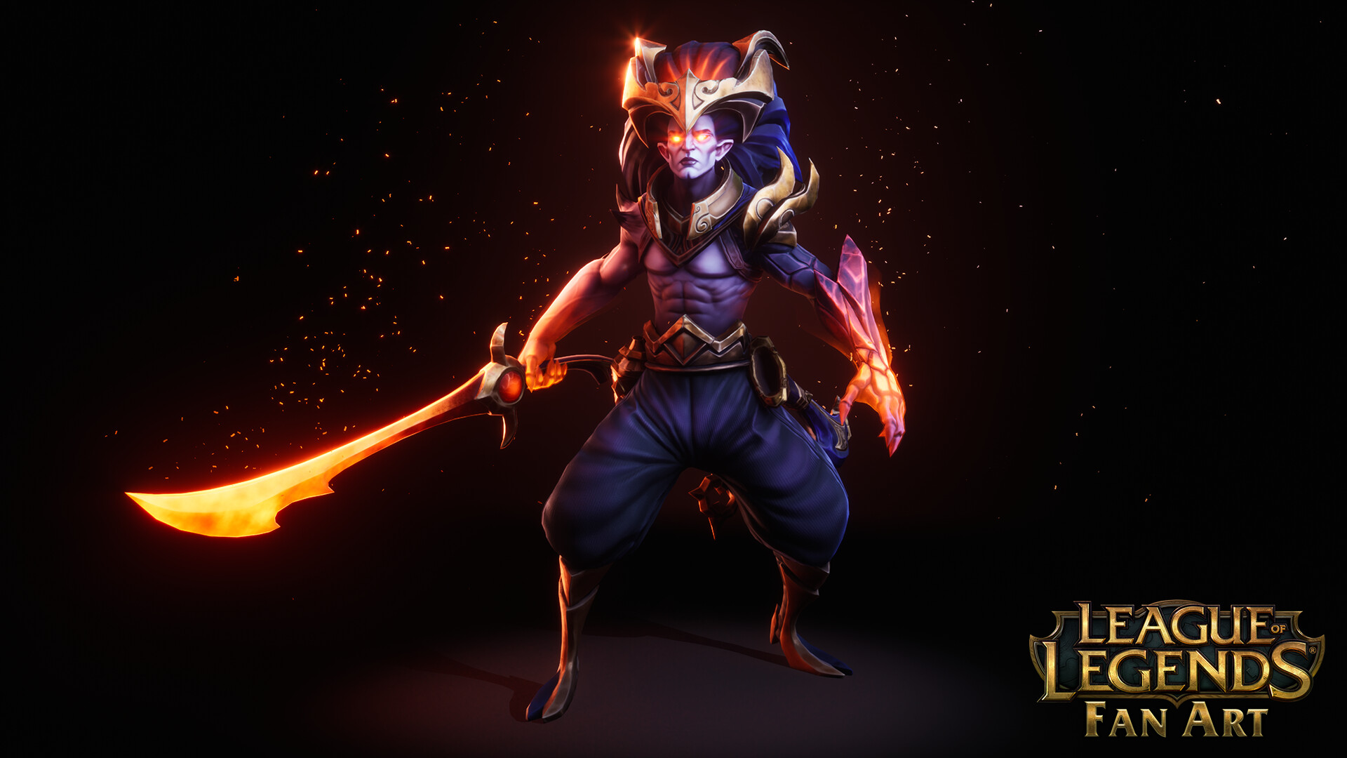 Nick Callow - Nightbringer Yasuo - Fan Art