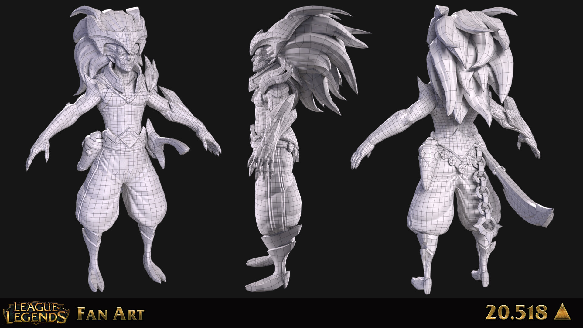 Nick Callow - Nightbringer Yasuo - Fan Art