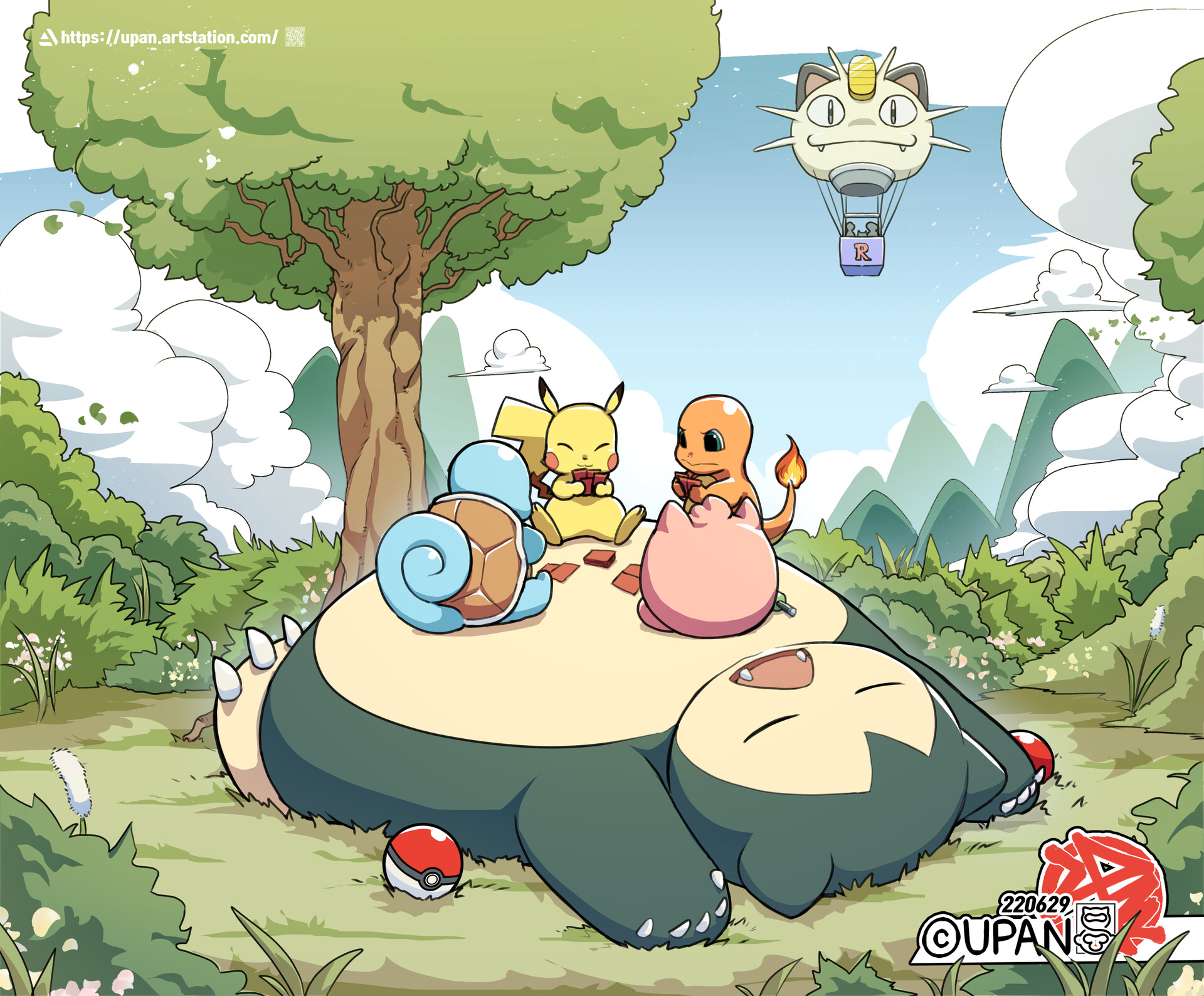 ArtStation - Pokemon's card game