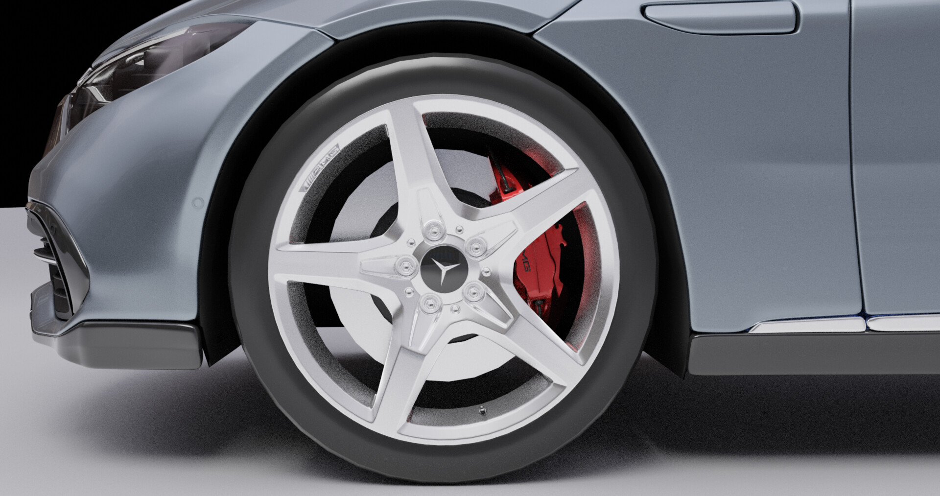 Round Square - Mercedes Benz EQS