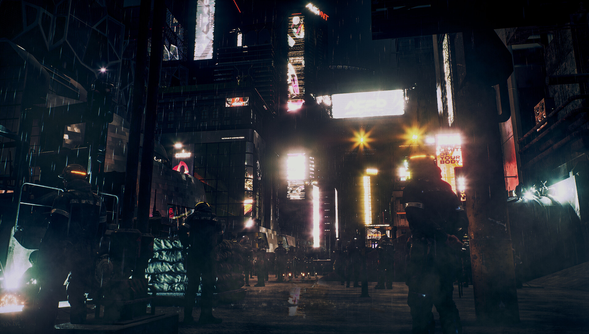 ArtStation - "Night Rain." / July 23rd 2022