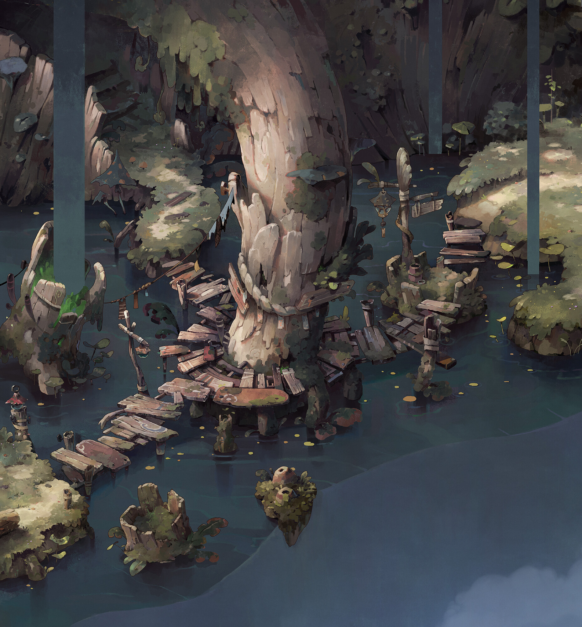 ArtStation - Brood - Crossroads