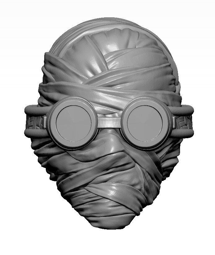 Ed Delos Reyes - Some of the Fresh Monkey Fictions Headsculpt I did