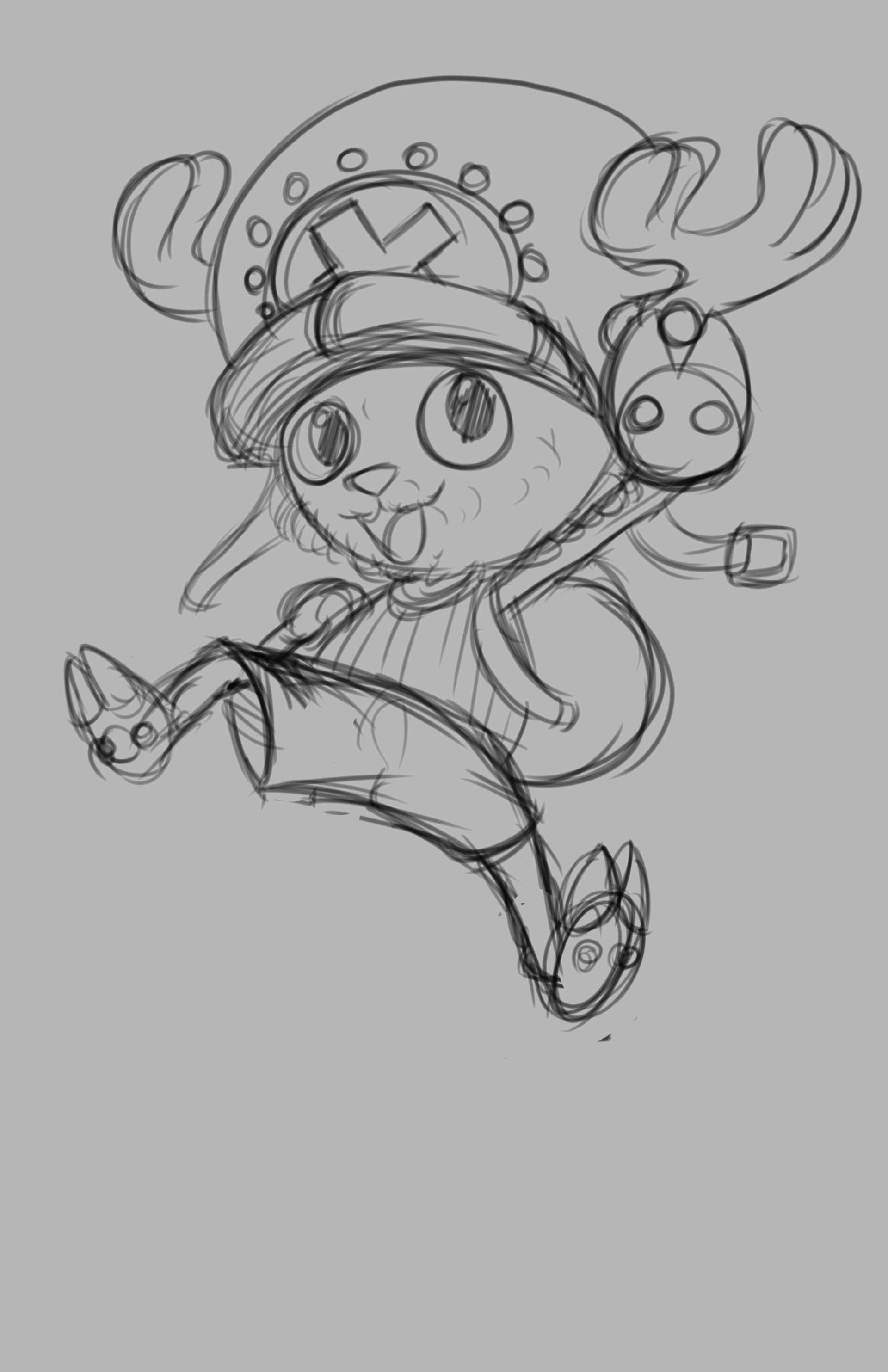 tony tony chopper coloring pages