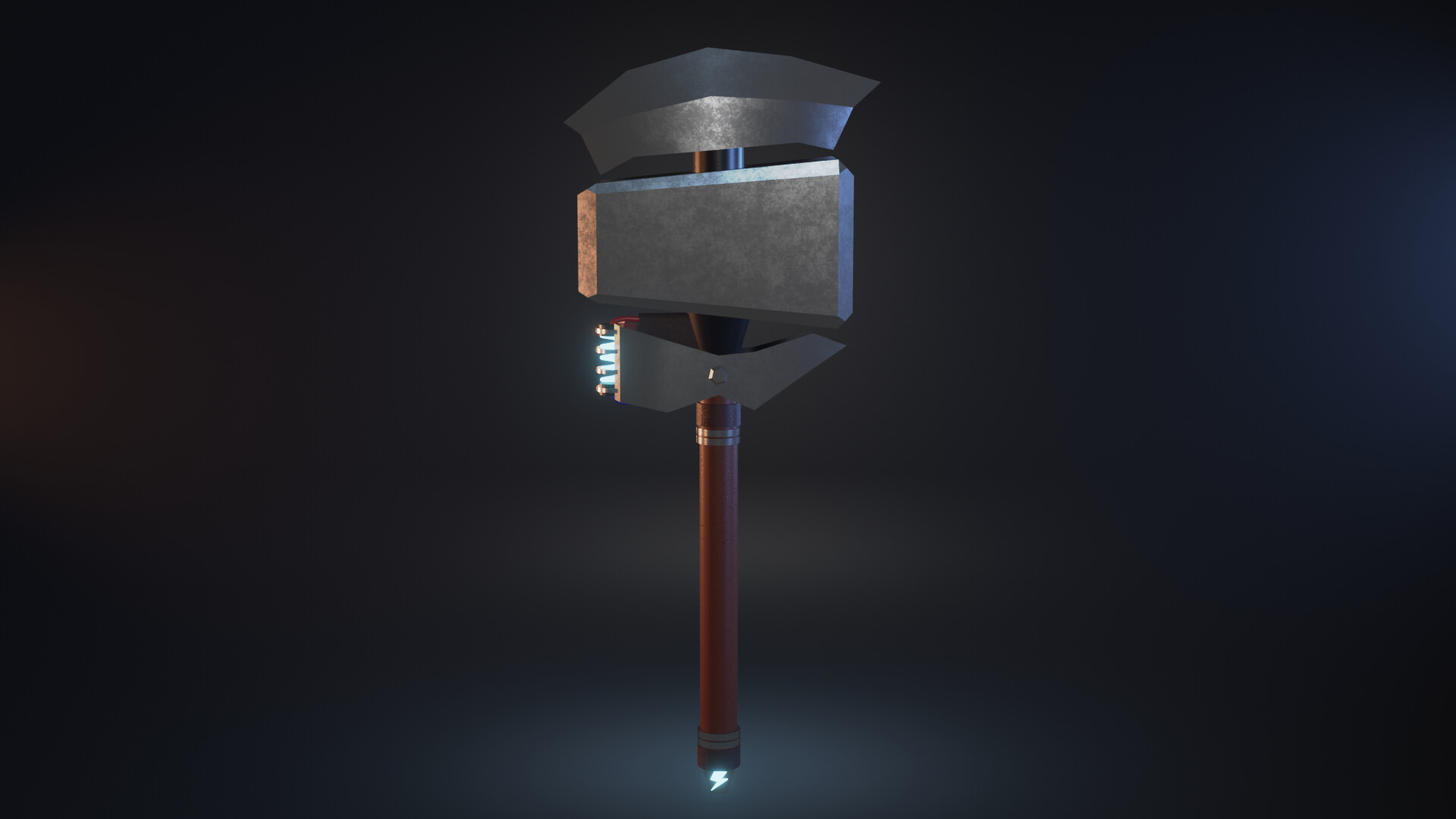 ArtStation - Low-poly hammer