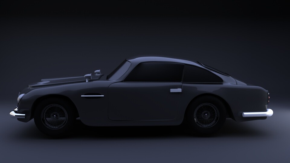 ArtStation - Aston Martin DB5