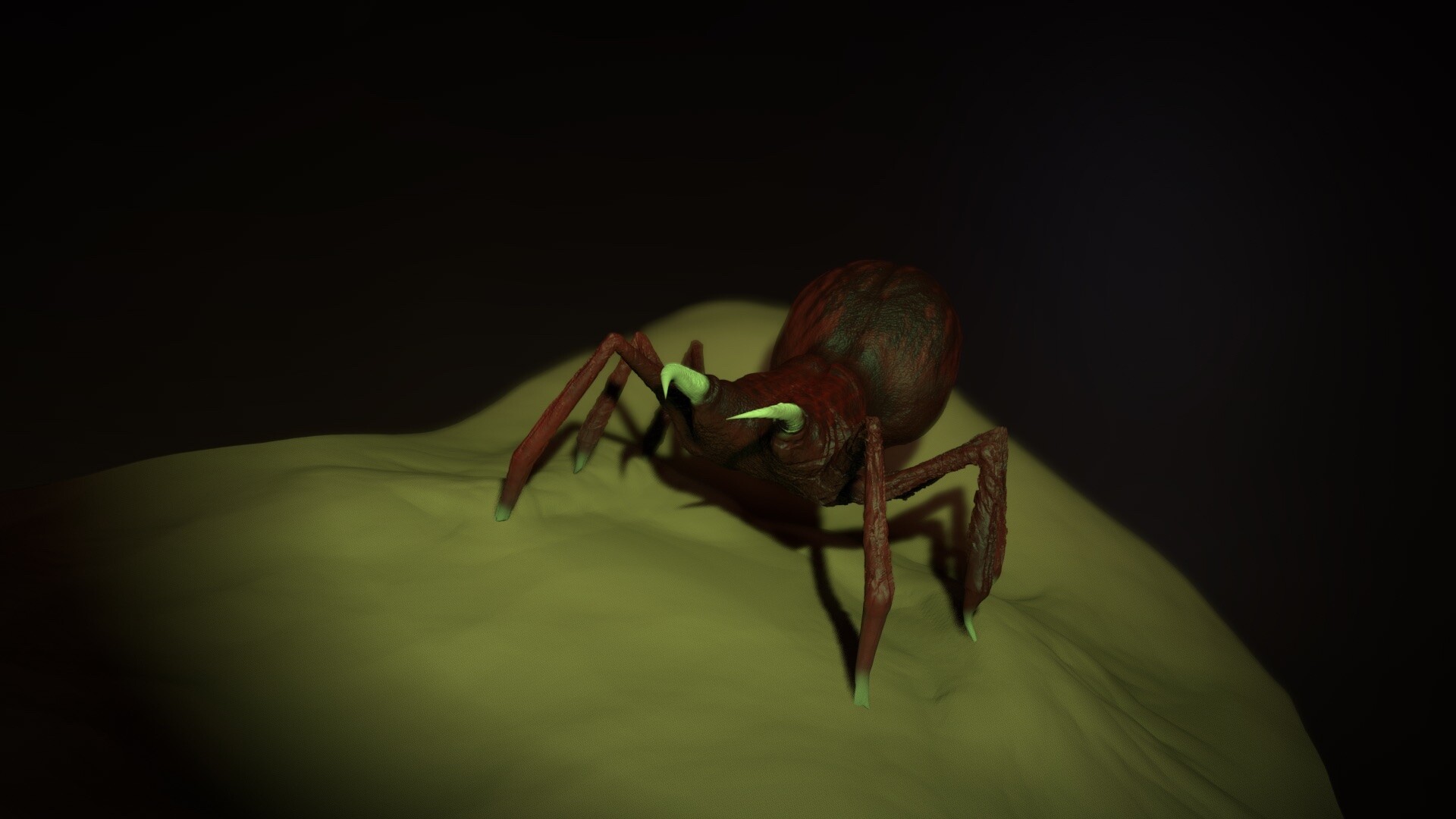 ArtStation - Zombie spider