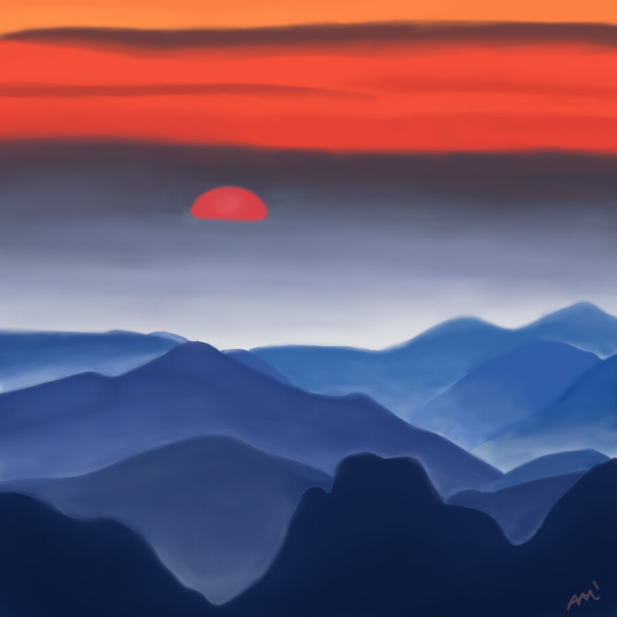 ArtStation - scenery drawing practice