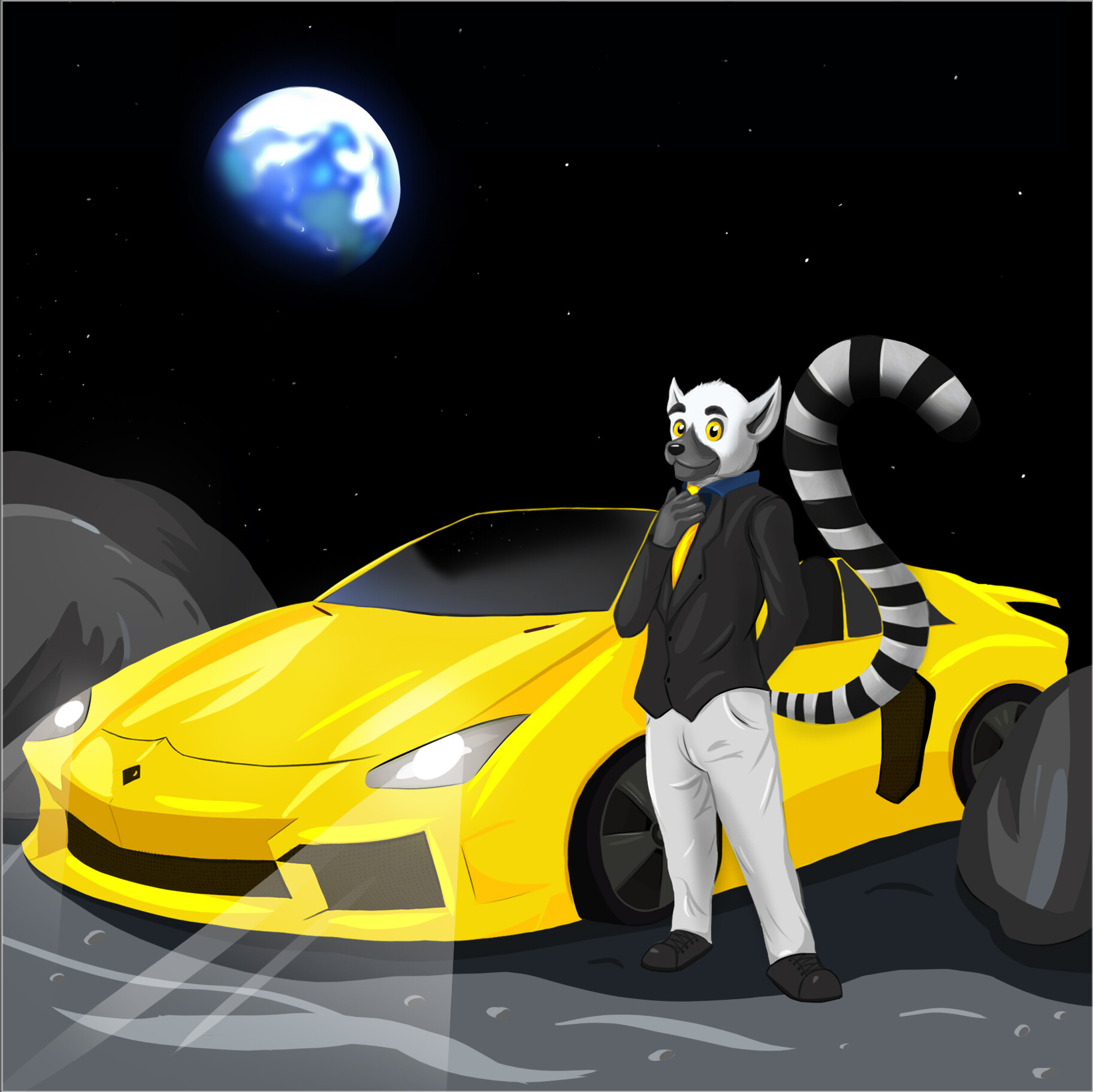 ArtStation - Lemur oc