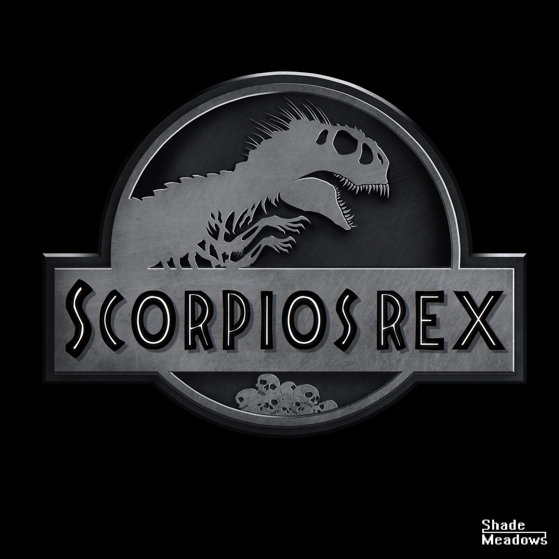 ArtStation - Jurassic World logo series - Scorpios Rex