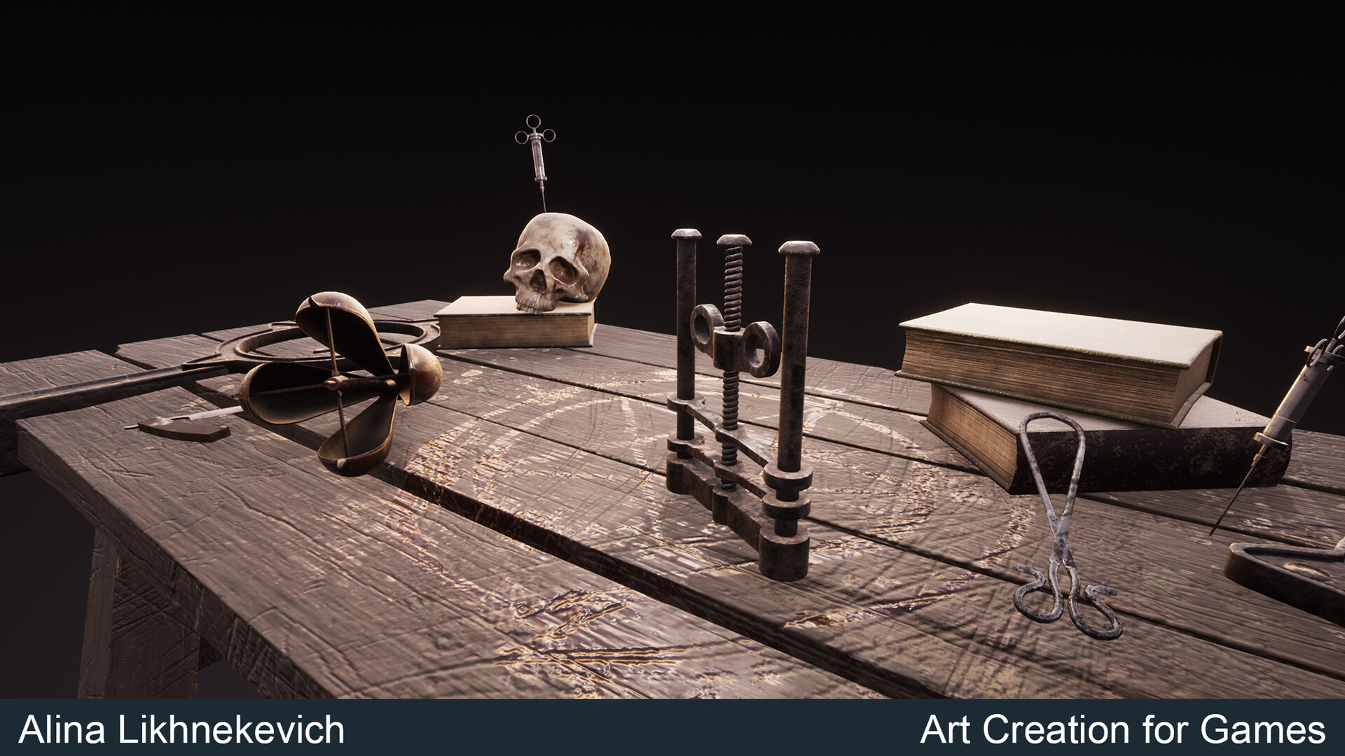 Alina Likhnekevich - Horror Table