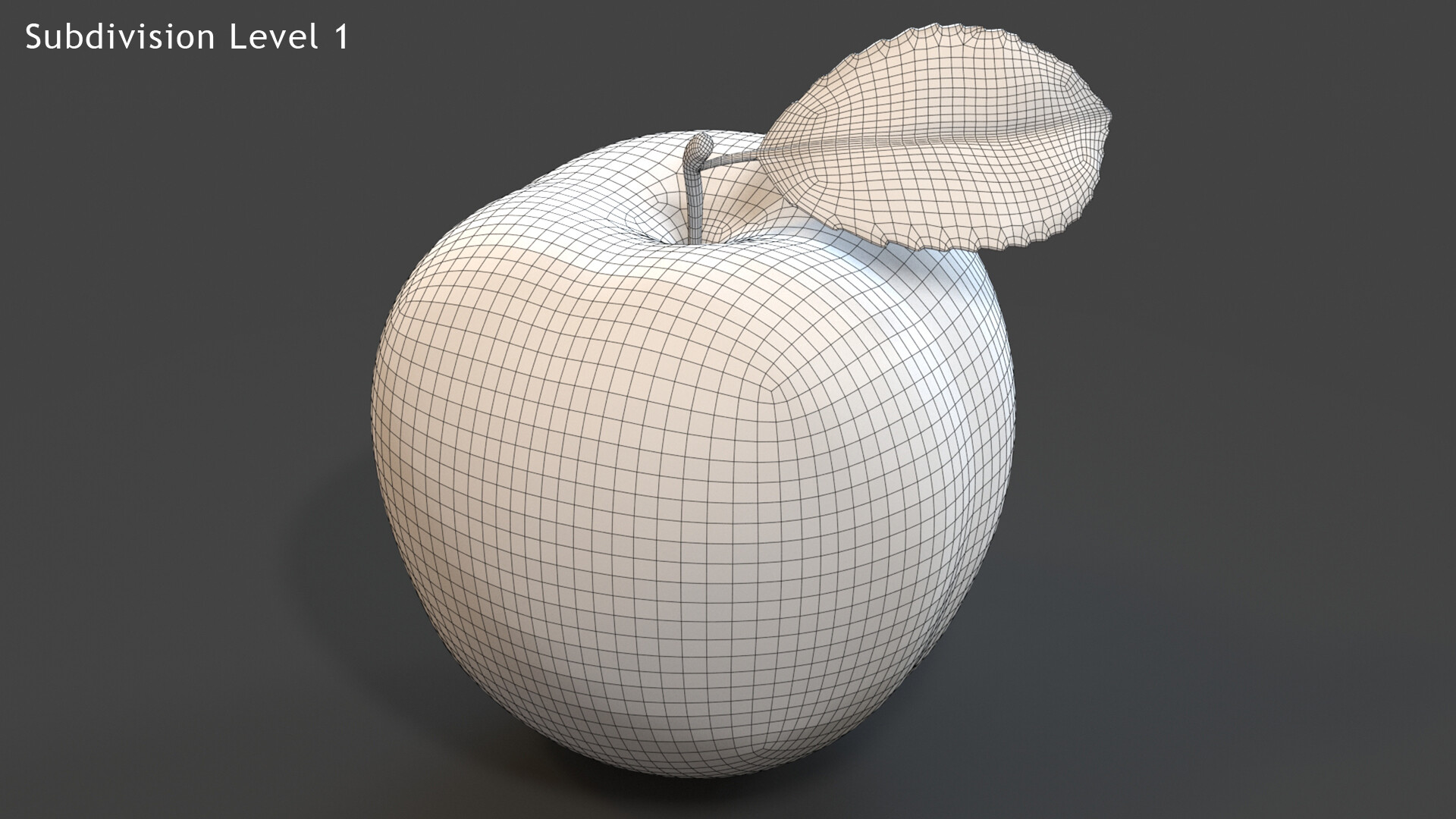 Andranik TIGRANYAN - Green Apple 3d Model