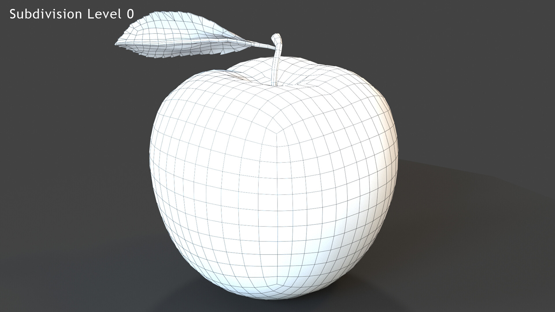 Andranik TIGRANYAN - Green Apple 3d Model