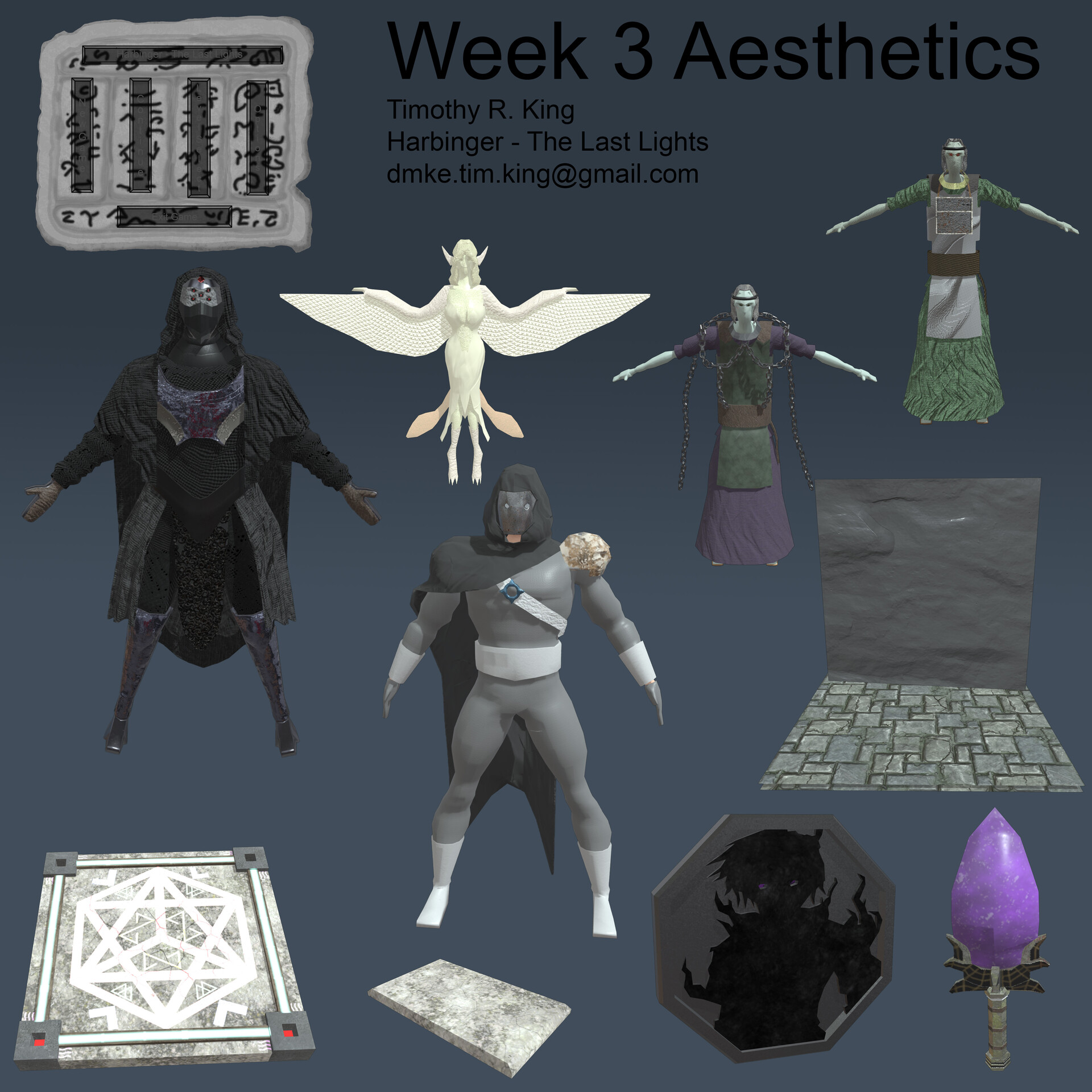 ArtStation - "Harbinger the Last Lights" - Celestial Swords