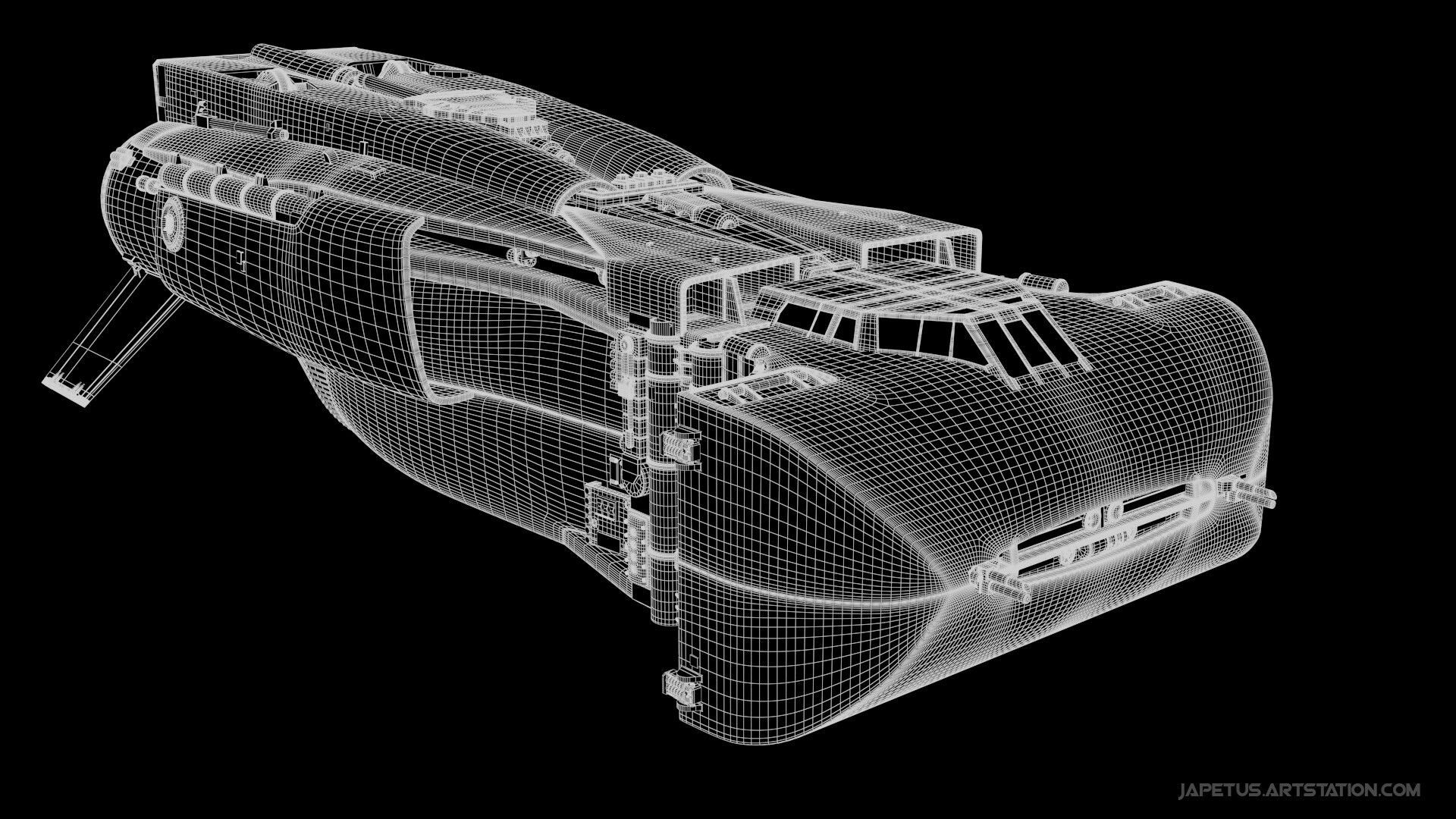 Mike Hanson - BSG Colonial Fleet - Canaris Shuttle