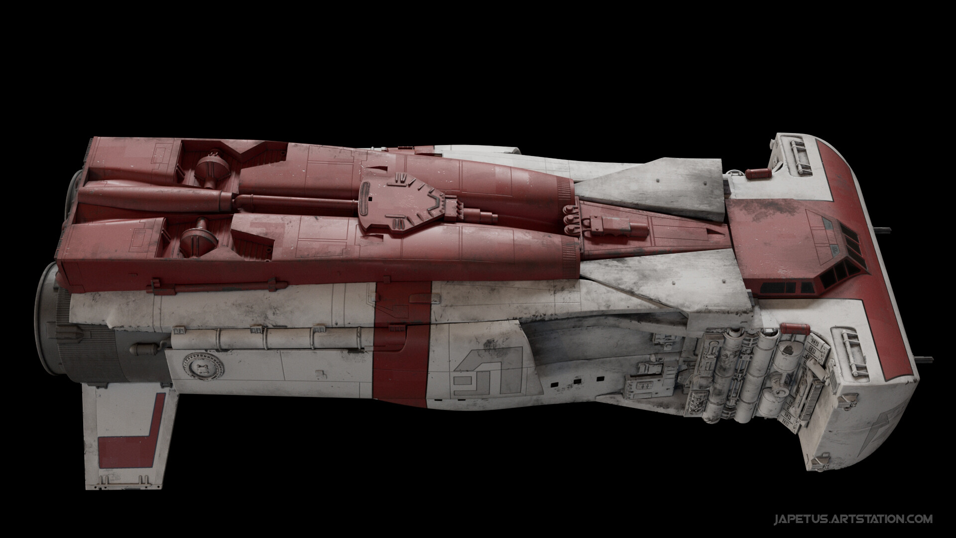 Mike Hanson - BSG Colonial Fleet - Canaris Shuttle