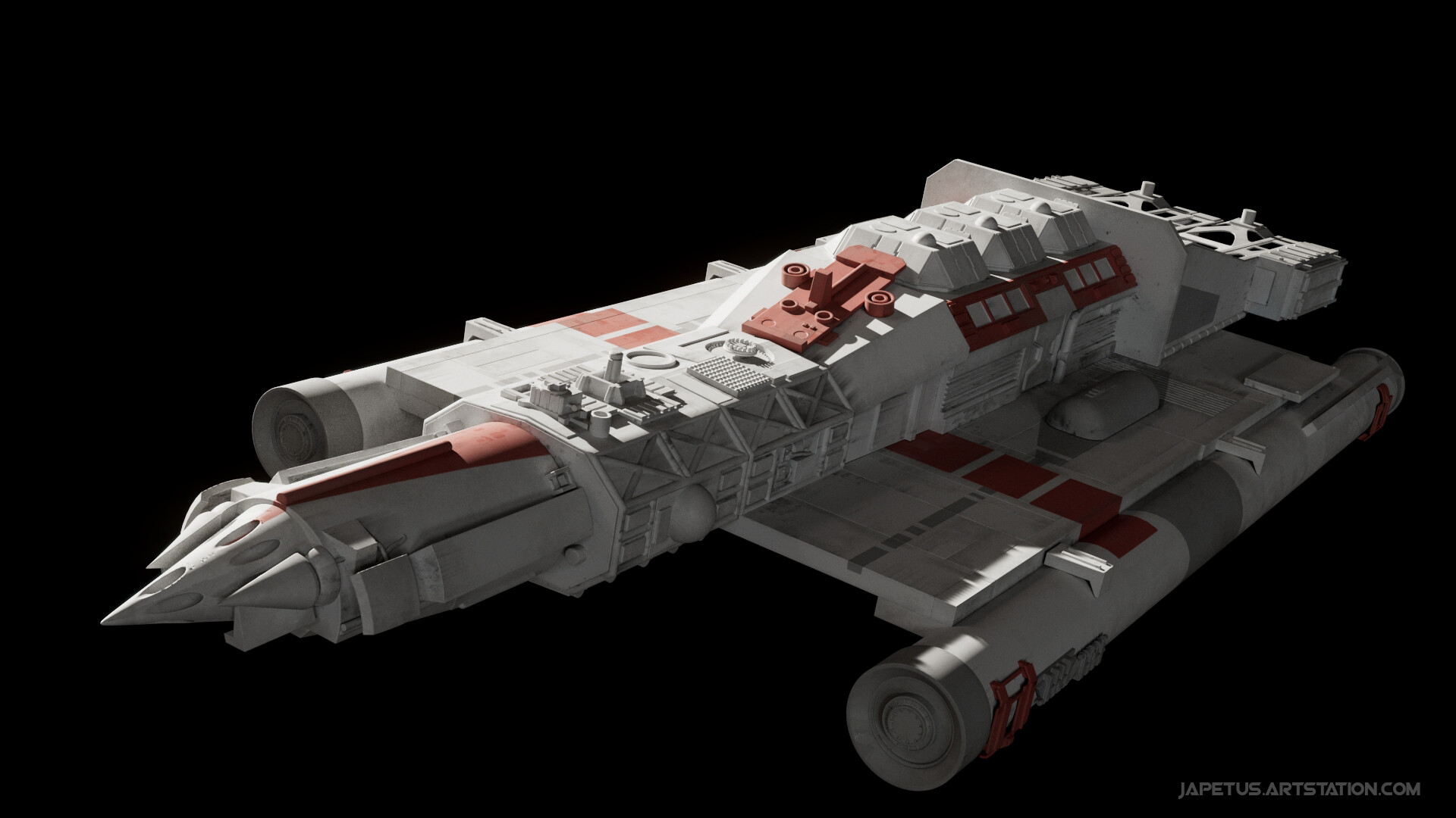 Mike Hanson - BSG Colonial Fleet - "Eagle-bash" ship