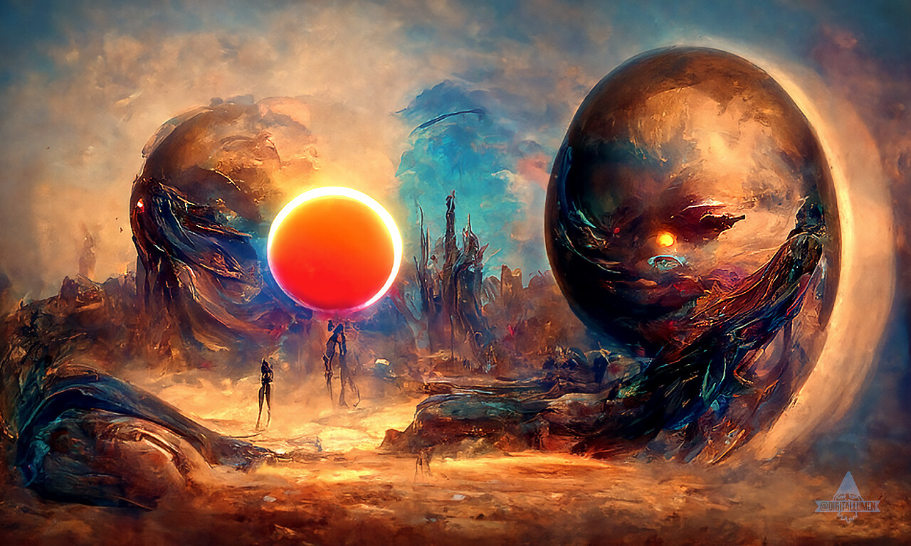 ArtStation - Alien Worlds Disco+GPT+Medium Photoshop
