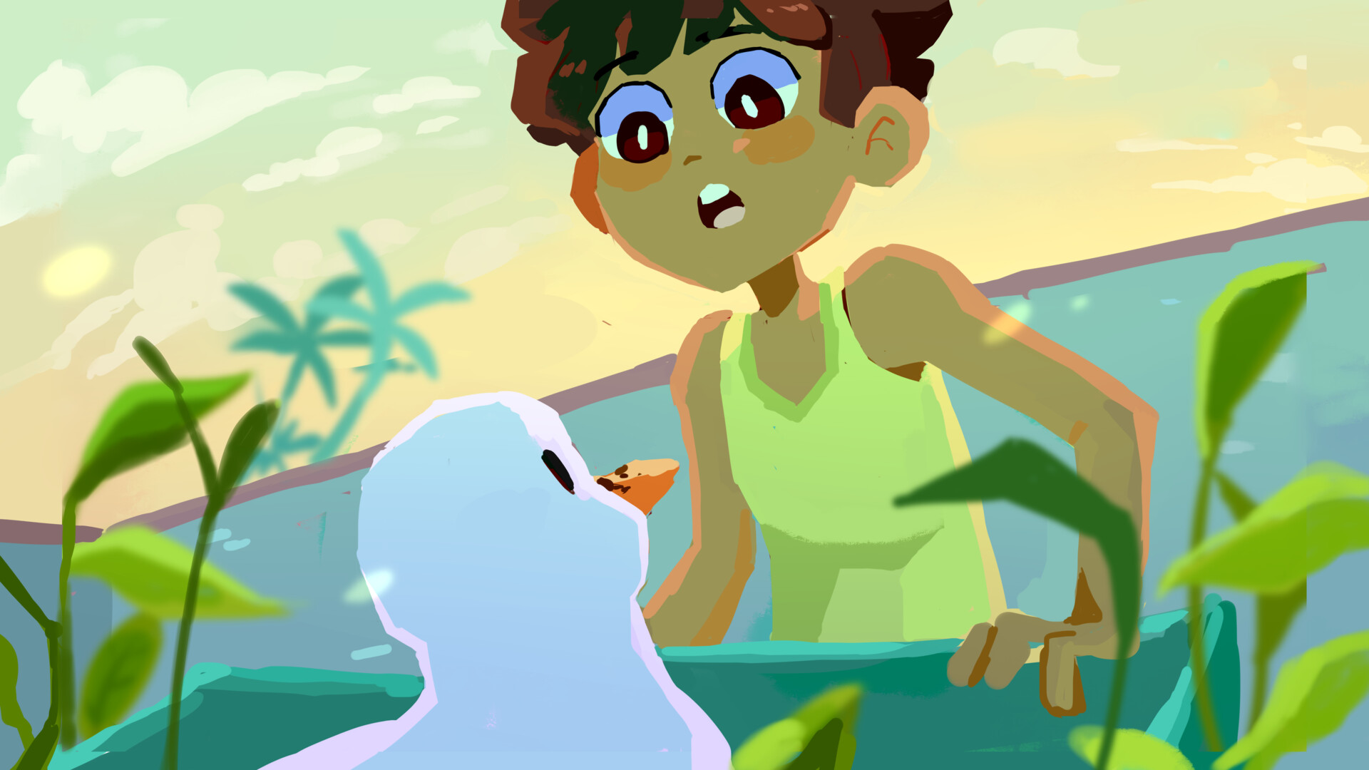 ArtStation - Pato, Pato, ¡Oliver!