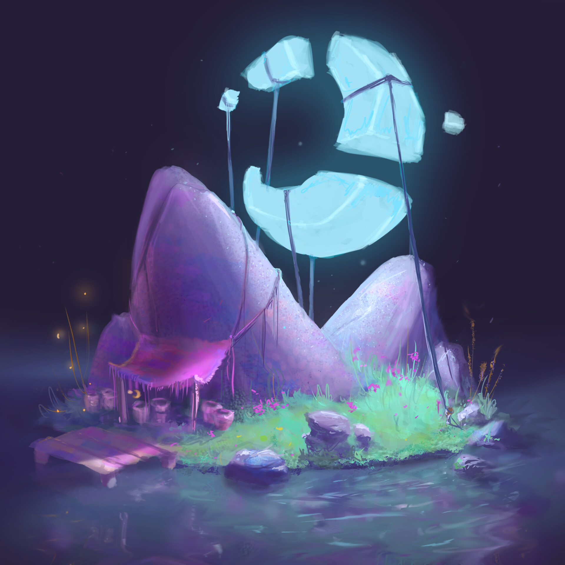 ArtStation - Moon Rock