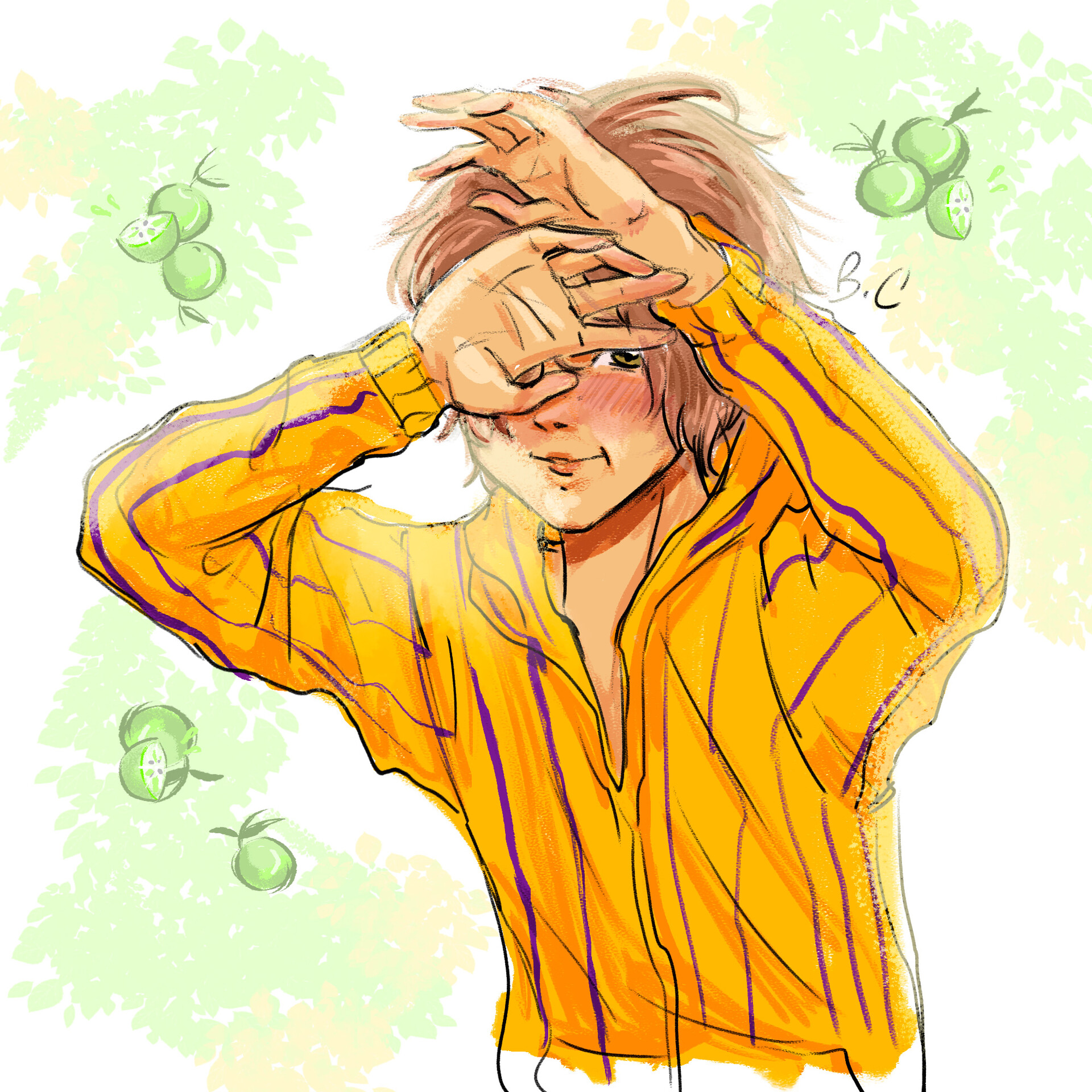 ArtStation - Garoto tímido gosta de limão