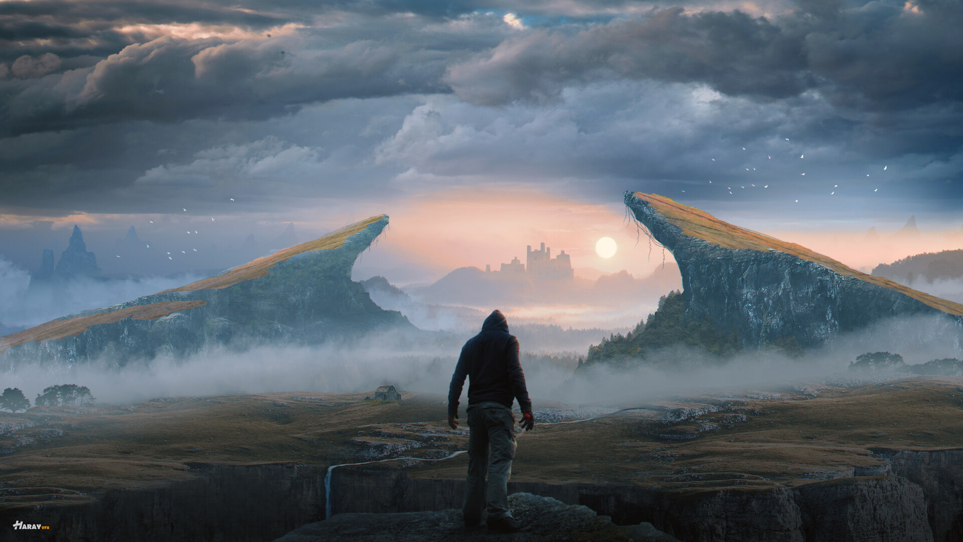 ArtStation - Fantasy Mountain