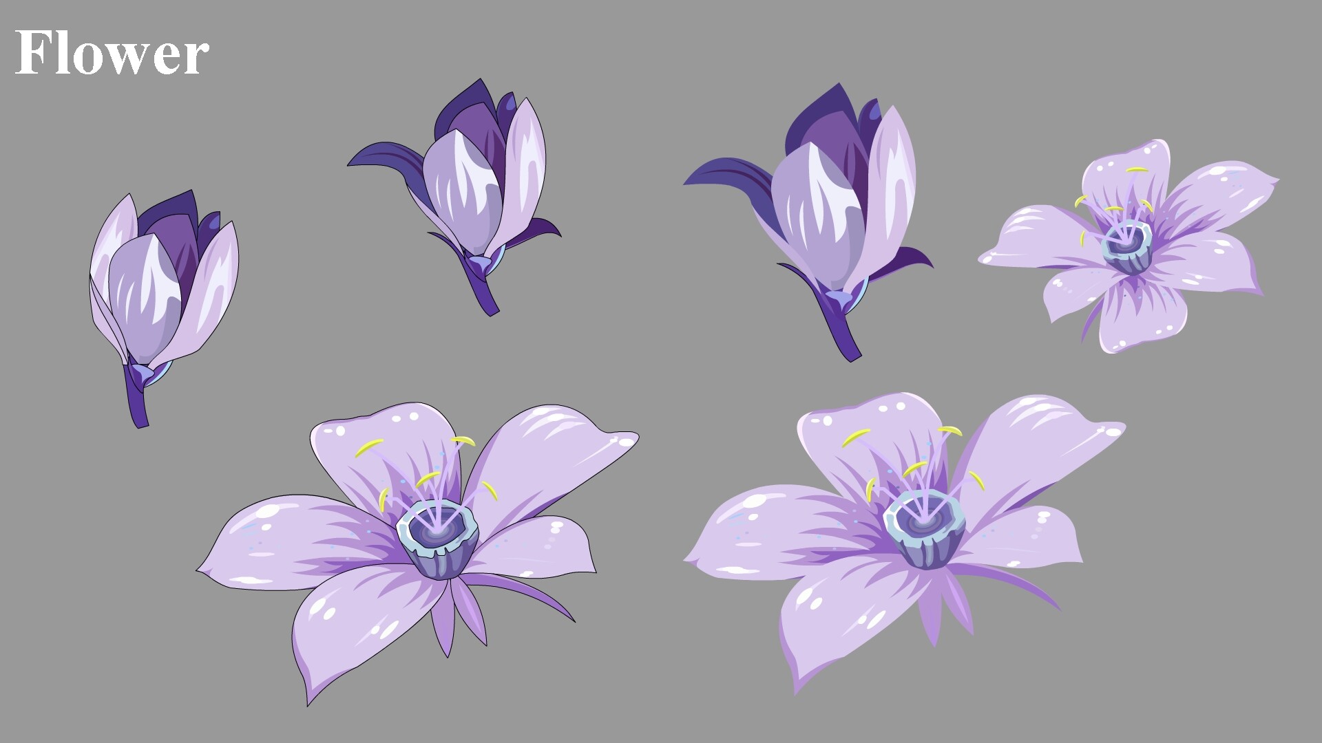 ArtStation - Flower Prop Design