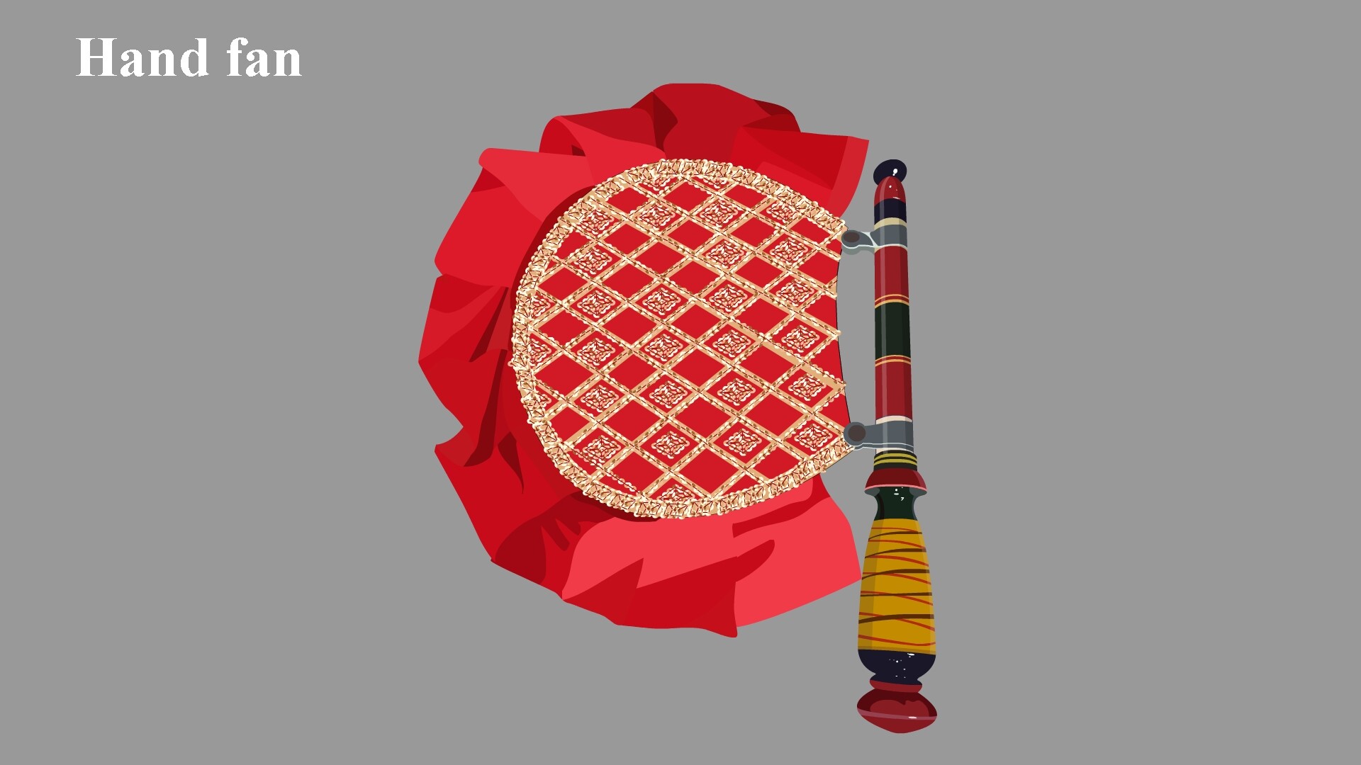 ArtStation - Hand fan