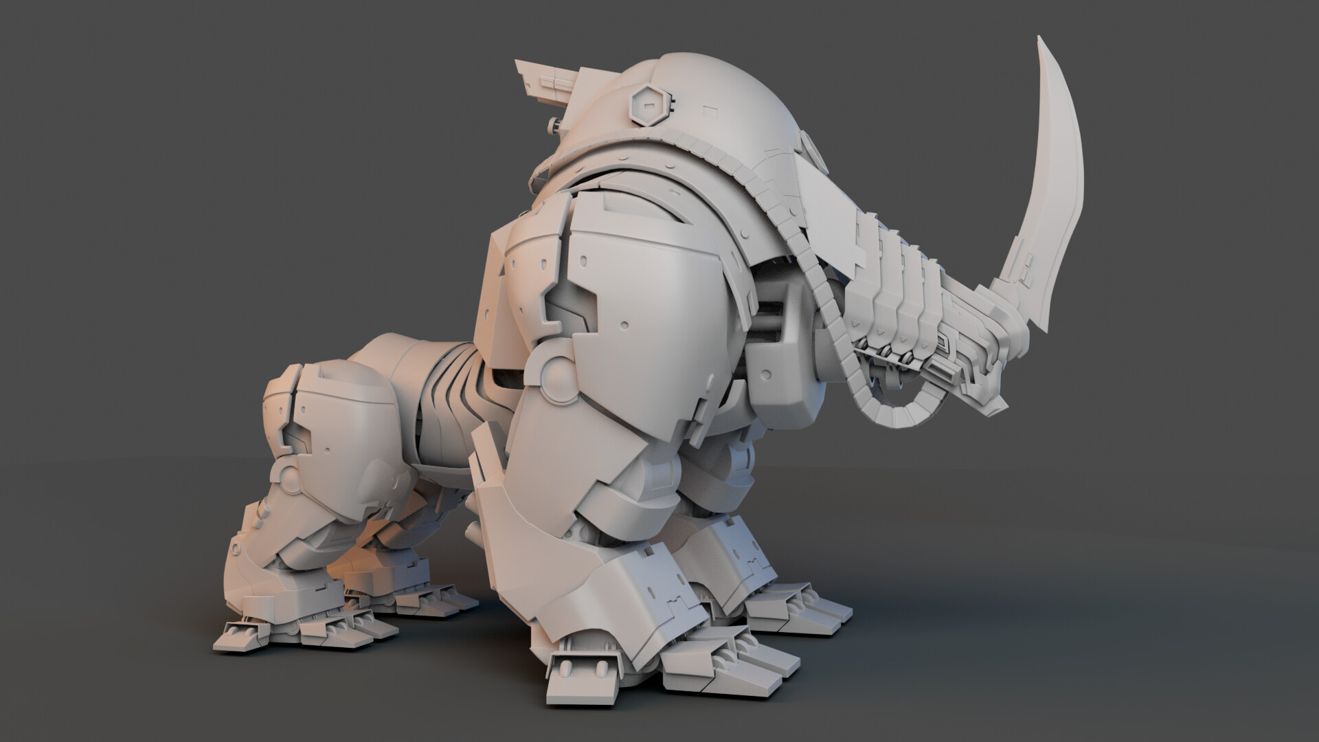 ArtStation - Mecha project