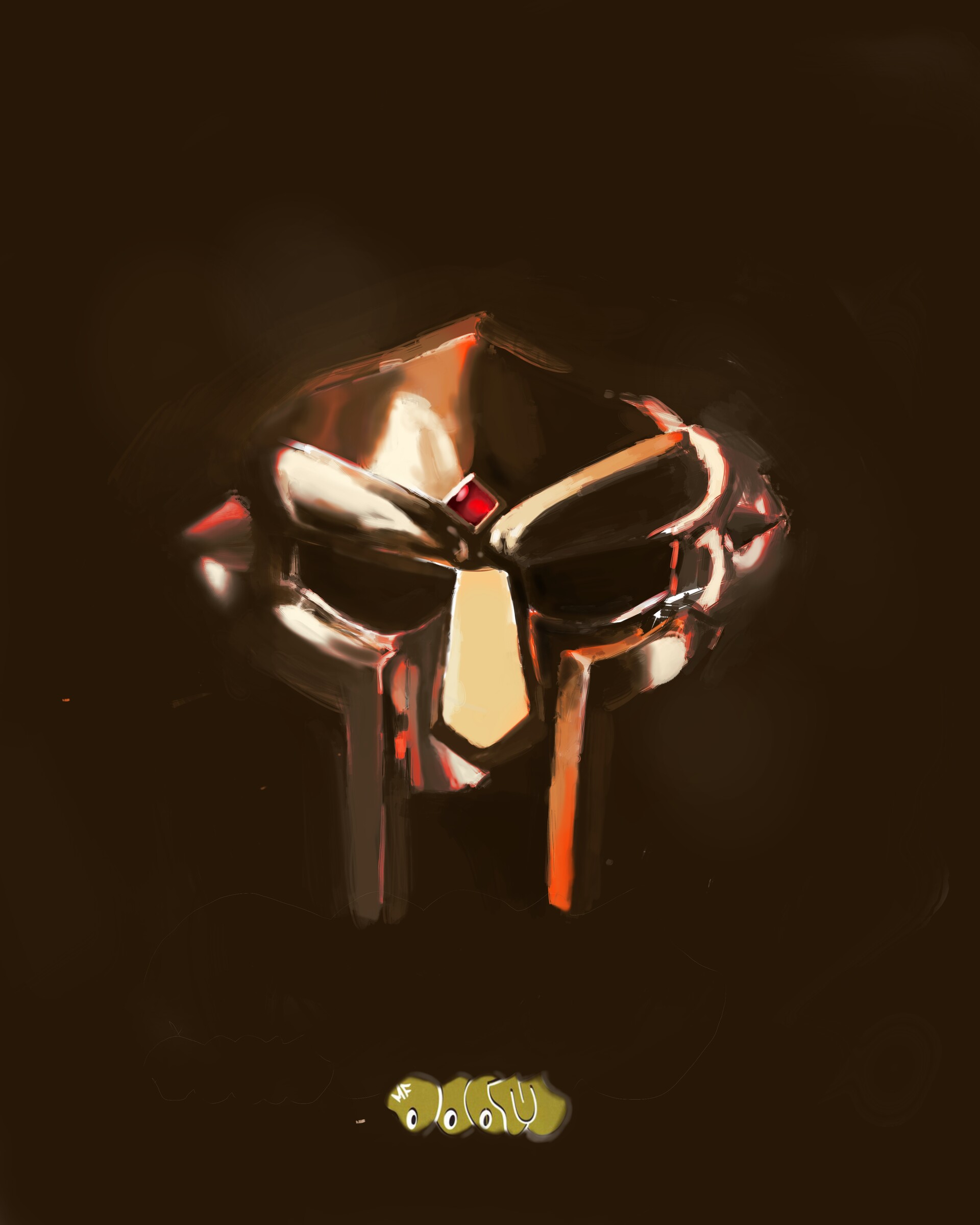 ArtStation - MF DOOM Mask