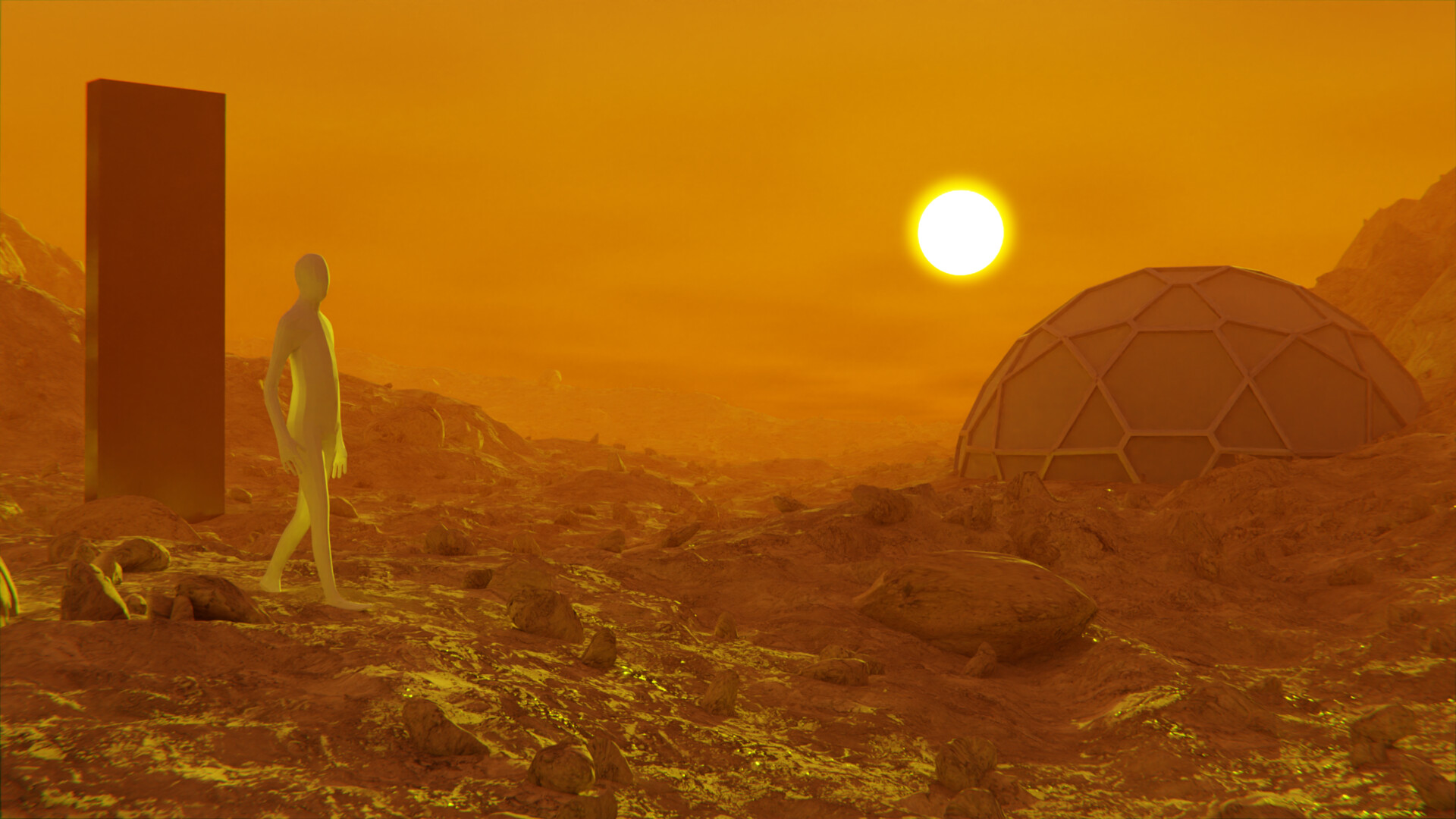 ArtStation - Martian Landscape