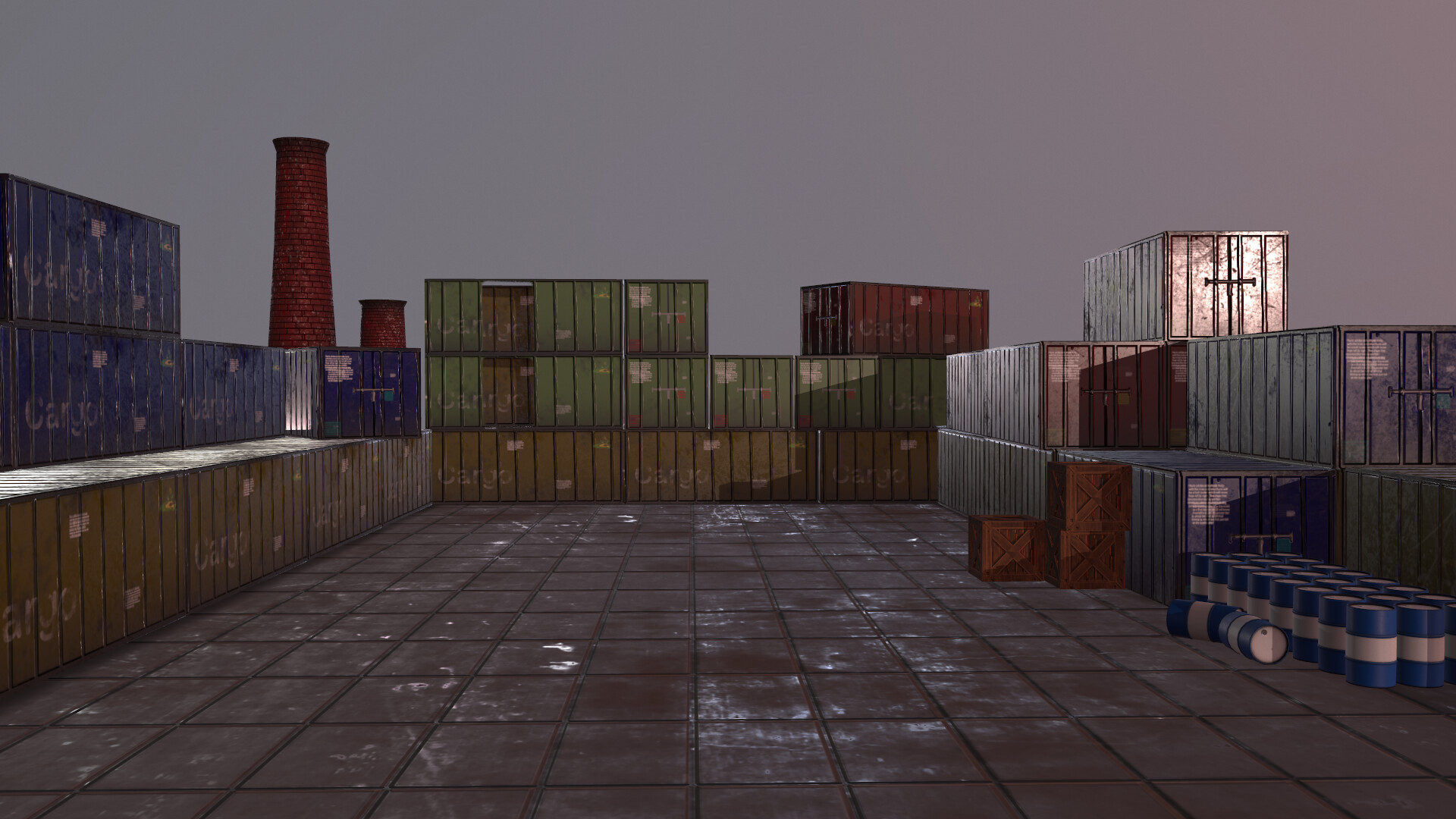 ArtStation - Cargo Bunker