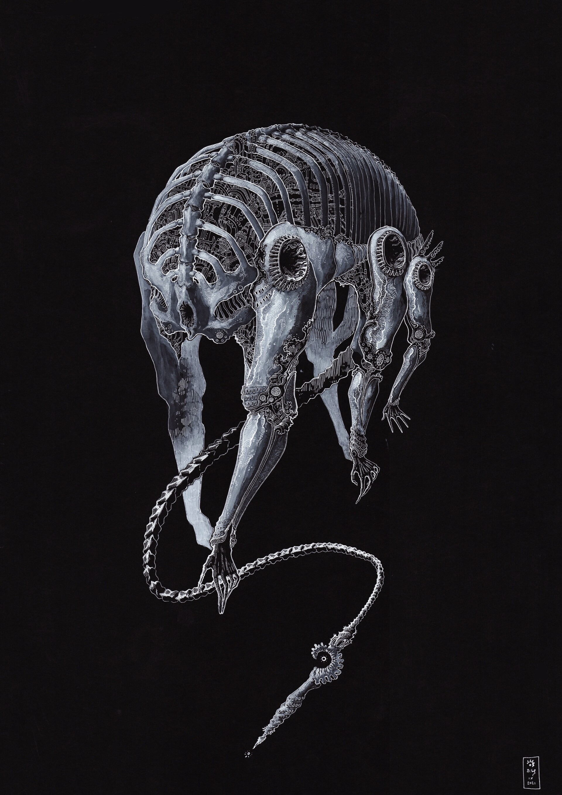 ArtStation - Creature from the void