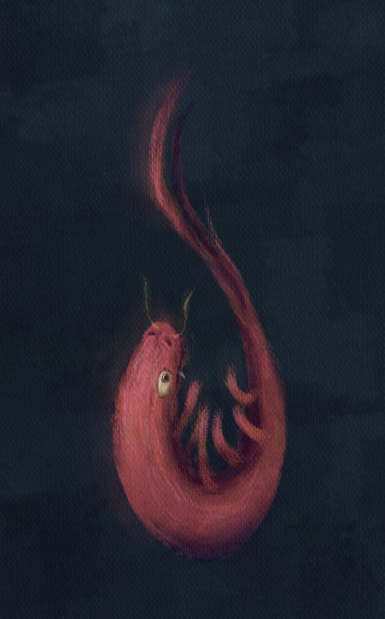 ArtStation - Worm Dragon