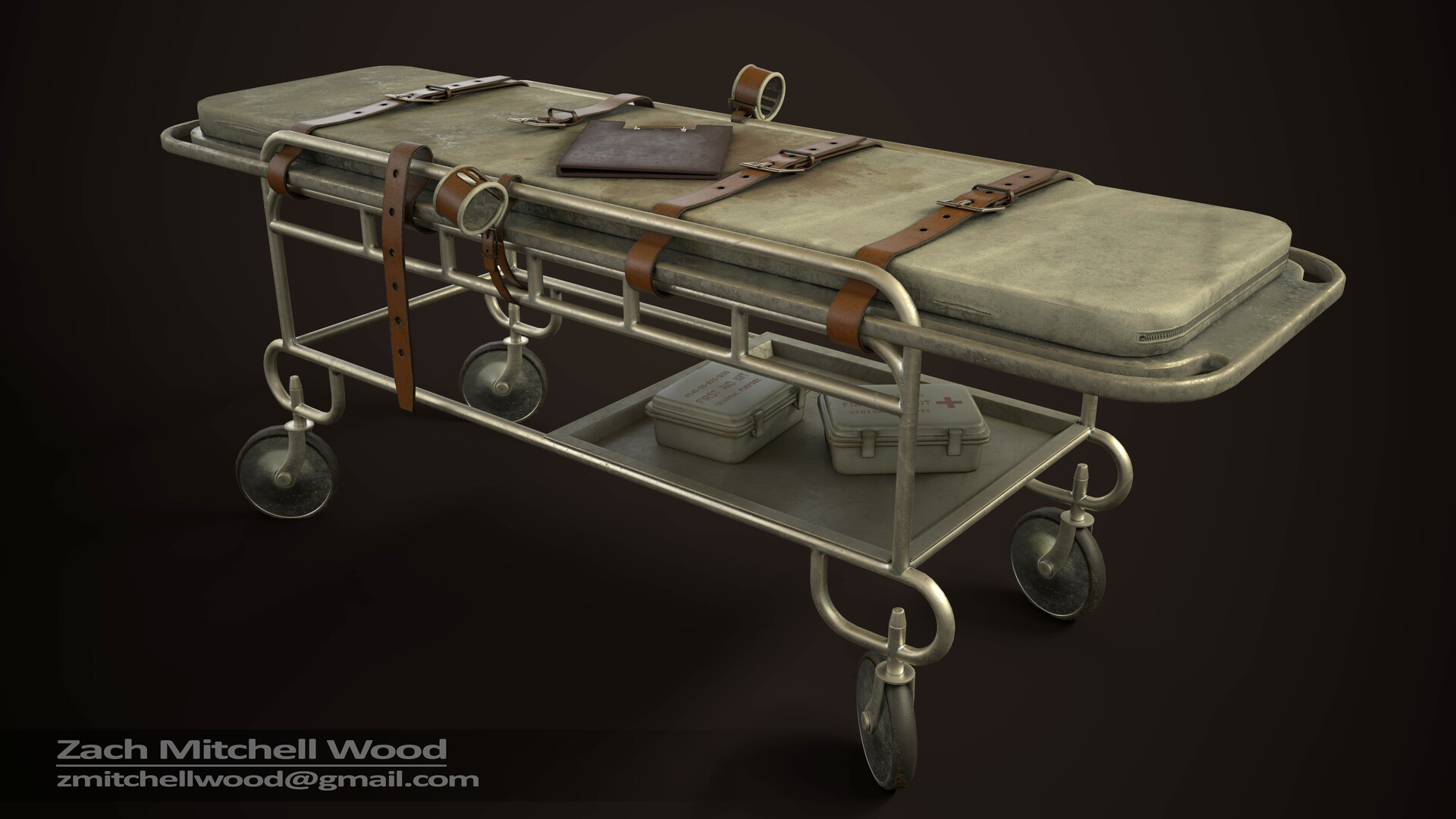 Zach Mitchell Wood - Asylum Gurney