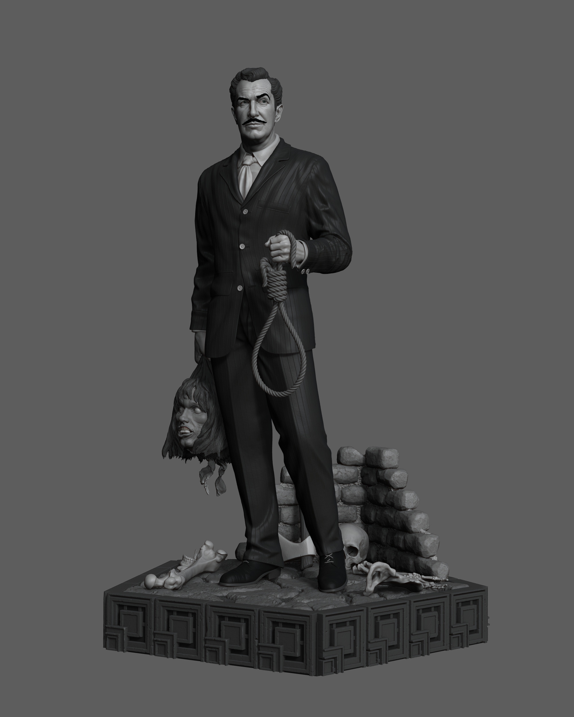 Danko artstation - Vincent Price 1:6 scale statue