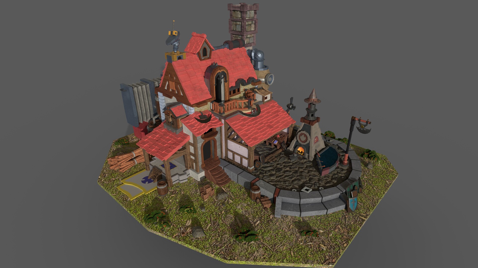 ArtStation - Medieval Blacksmith