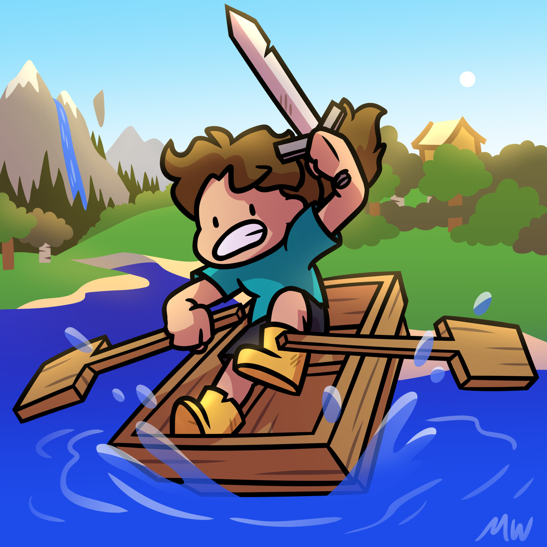 ArtStation - Gotta get my stuff back! (2020)