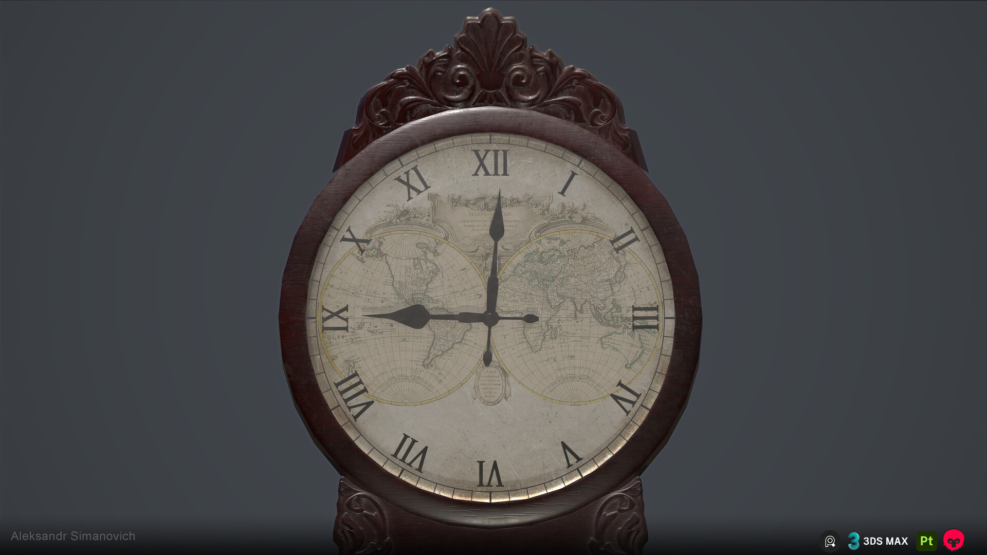 ArtStation - Grandfatcher Clock