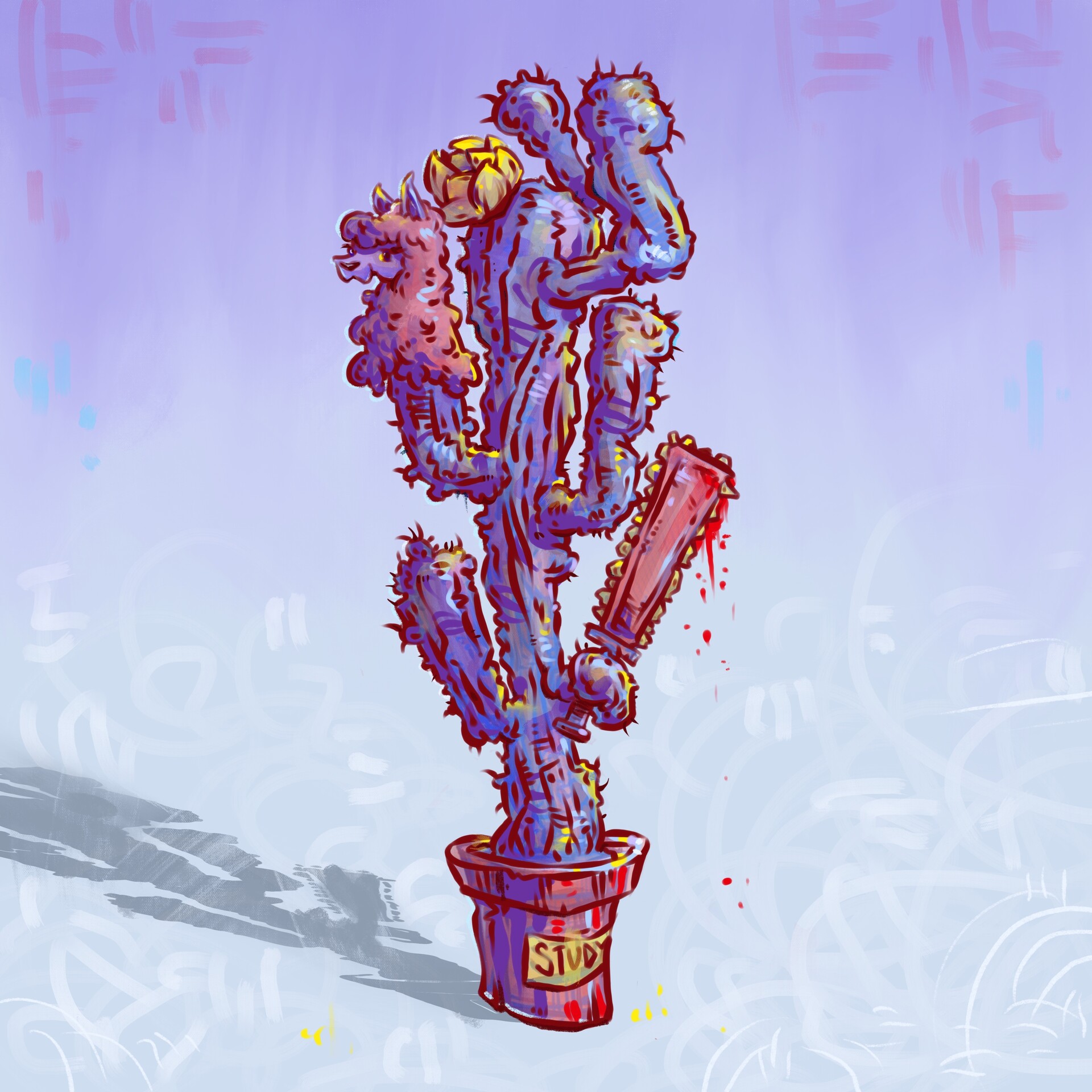 ArtStation - Cactus study