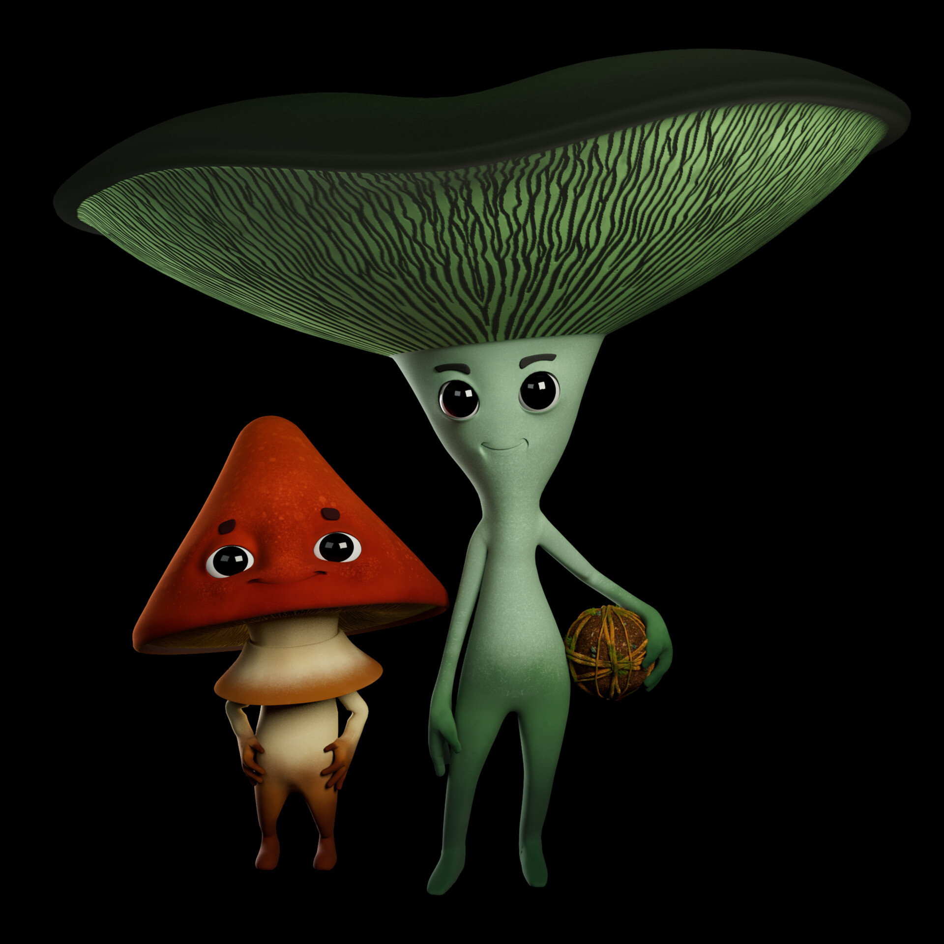 ArtStation - A Fungi - Character Models