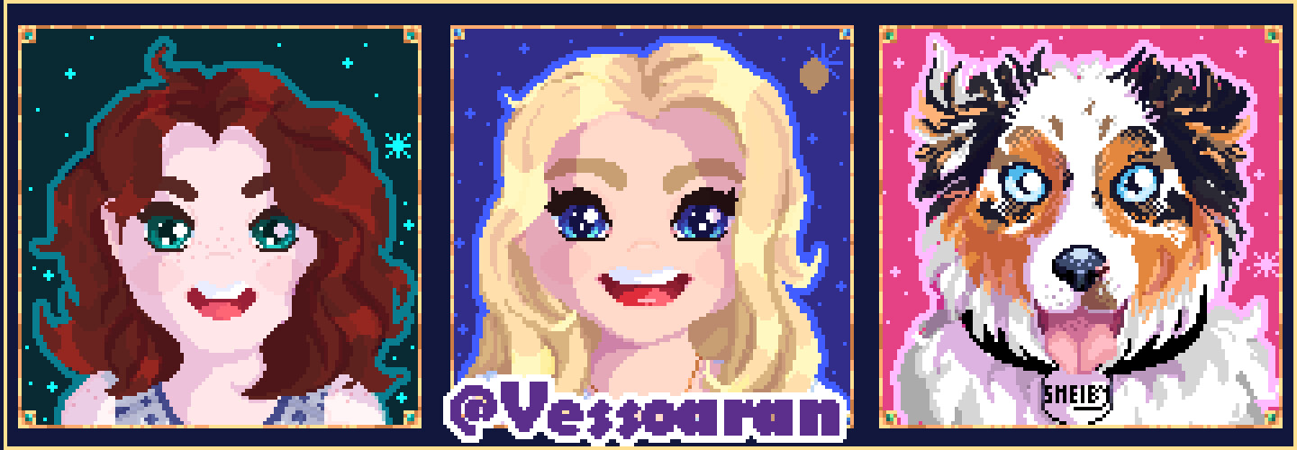 ArtStation - Commissioned pixel portraits