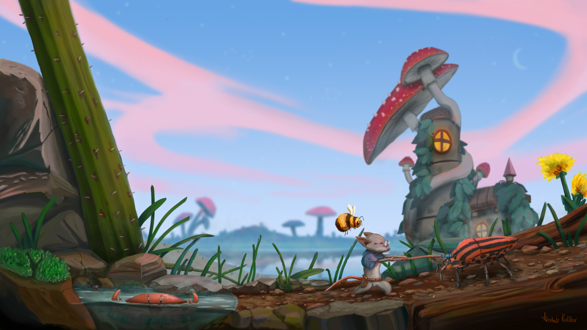 ArtStation - Mouse monk